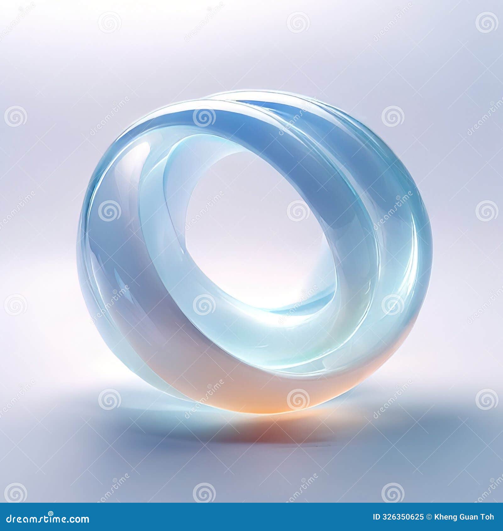 Icon of Ring, Glossy Glass Style Stock Illustration - Illustration of ...