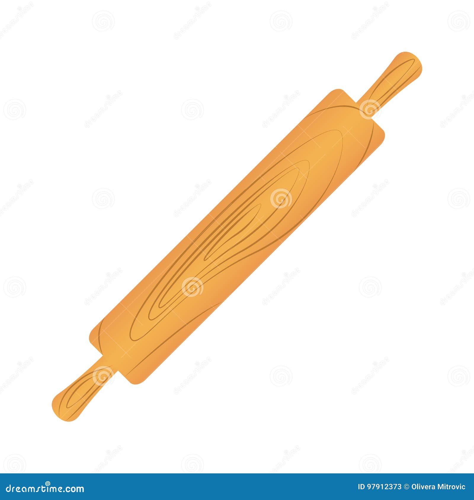 Icon rolling pin stock vector. Illustration of handle - 97912373 Icon rolling pin stock vector. Illustration of handle - 97912373
