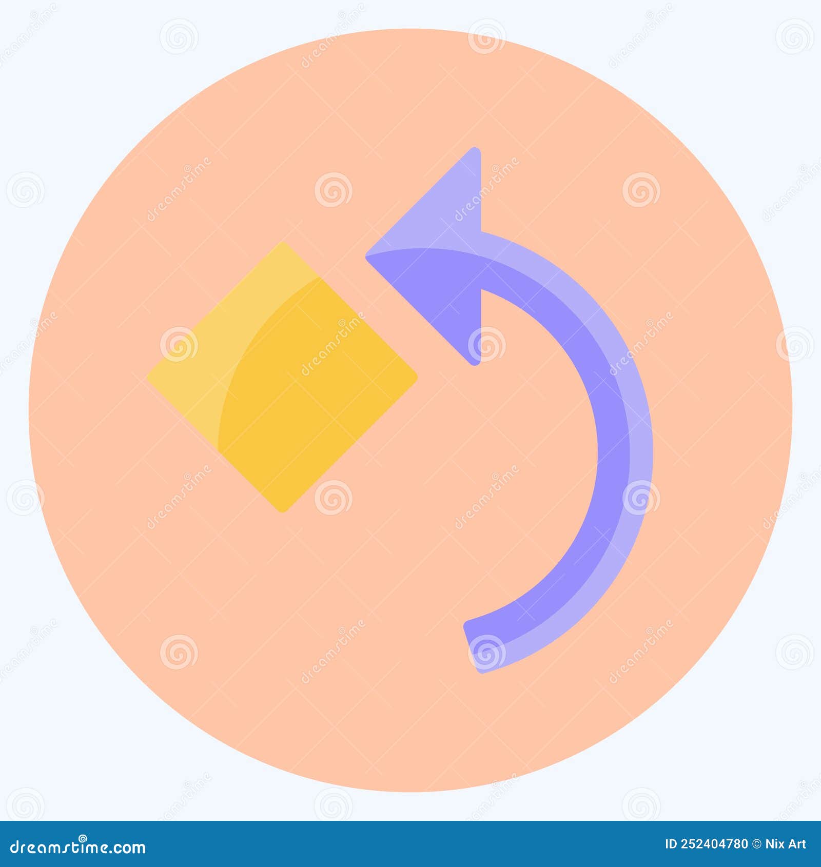 Icon Rotate 90 Degrees. Suitable for Photo Editing Symbol. Flat Style ...