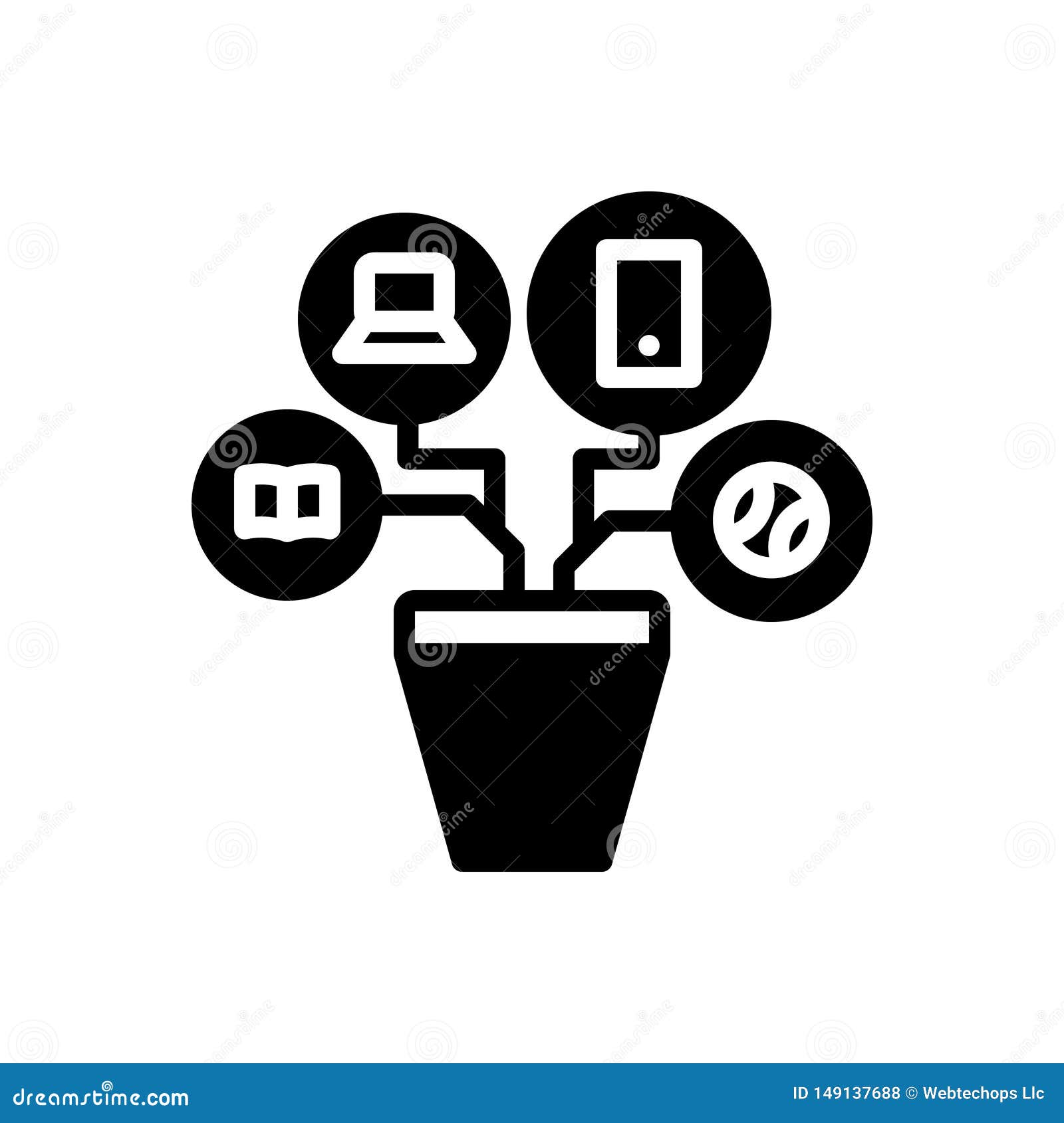 Black Solid Icon for Rule, Regulations and Precept Stock Vector ...