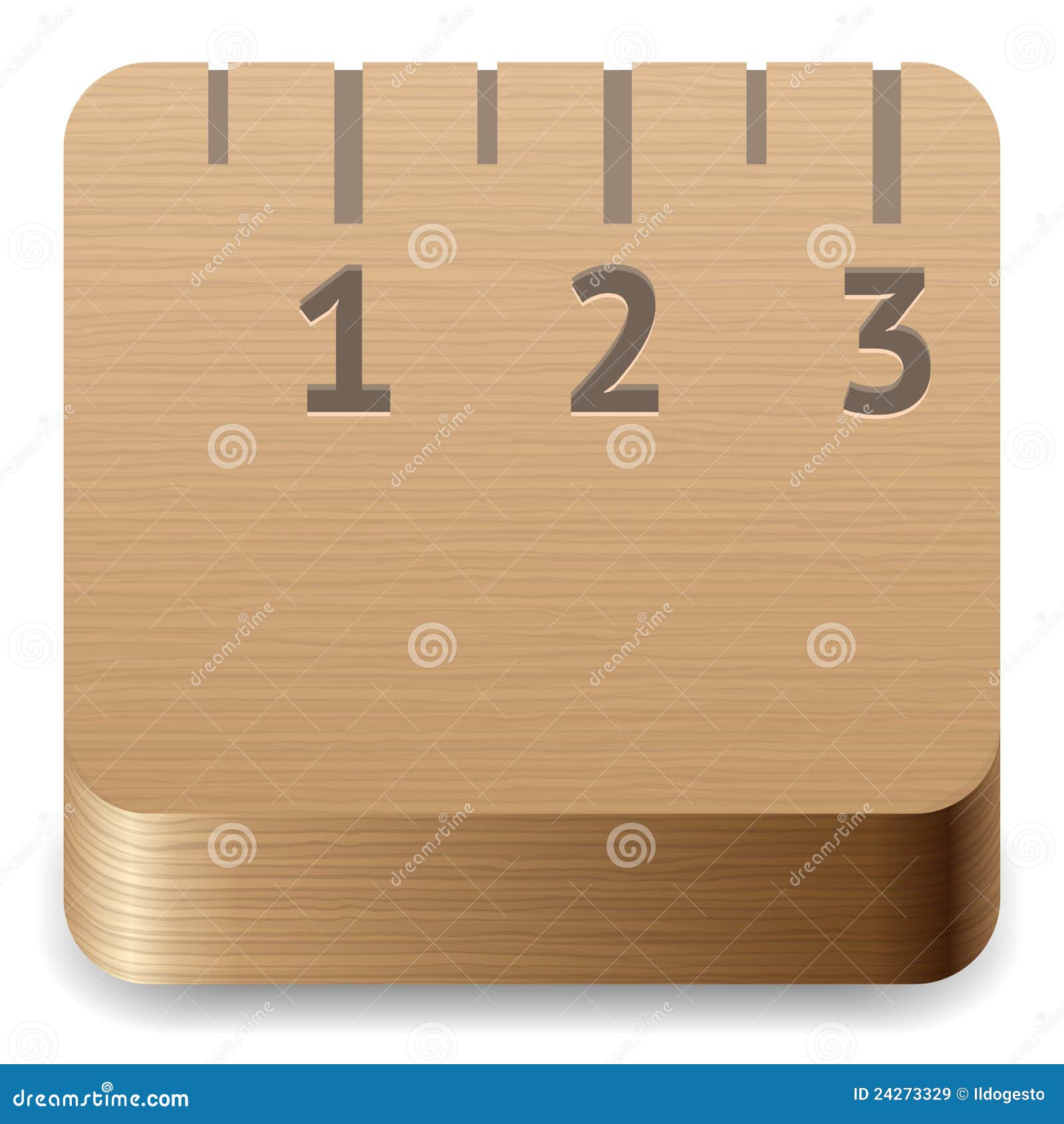 Icon for ruler stock vector. Illustration of distance - 24273329