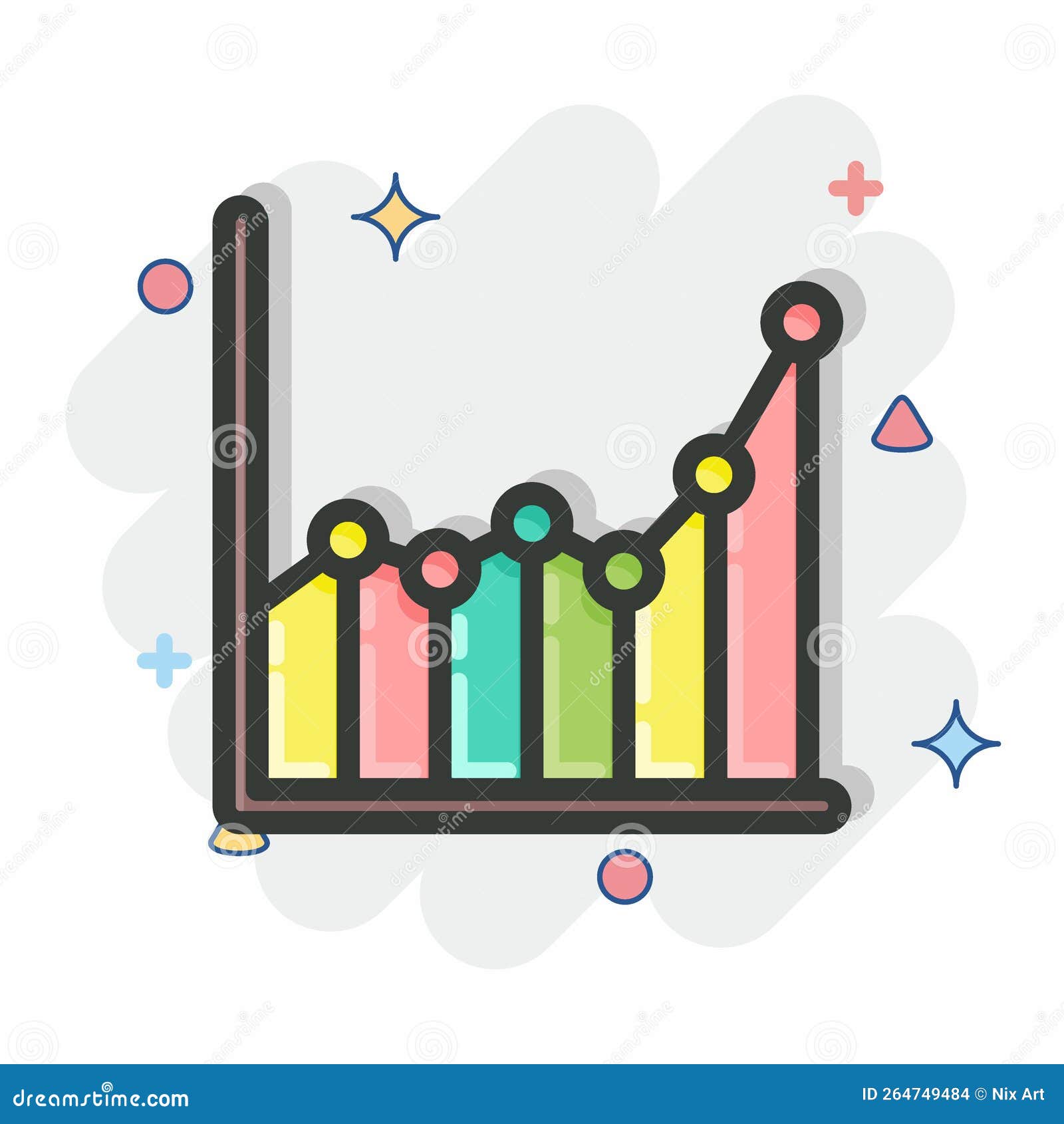 Icon Sample Data. Related To Machine Learning Symbol. Comic Style ...