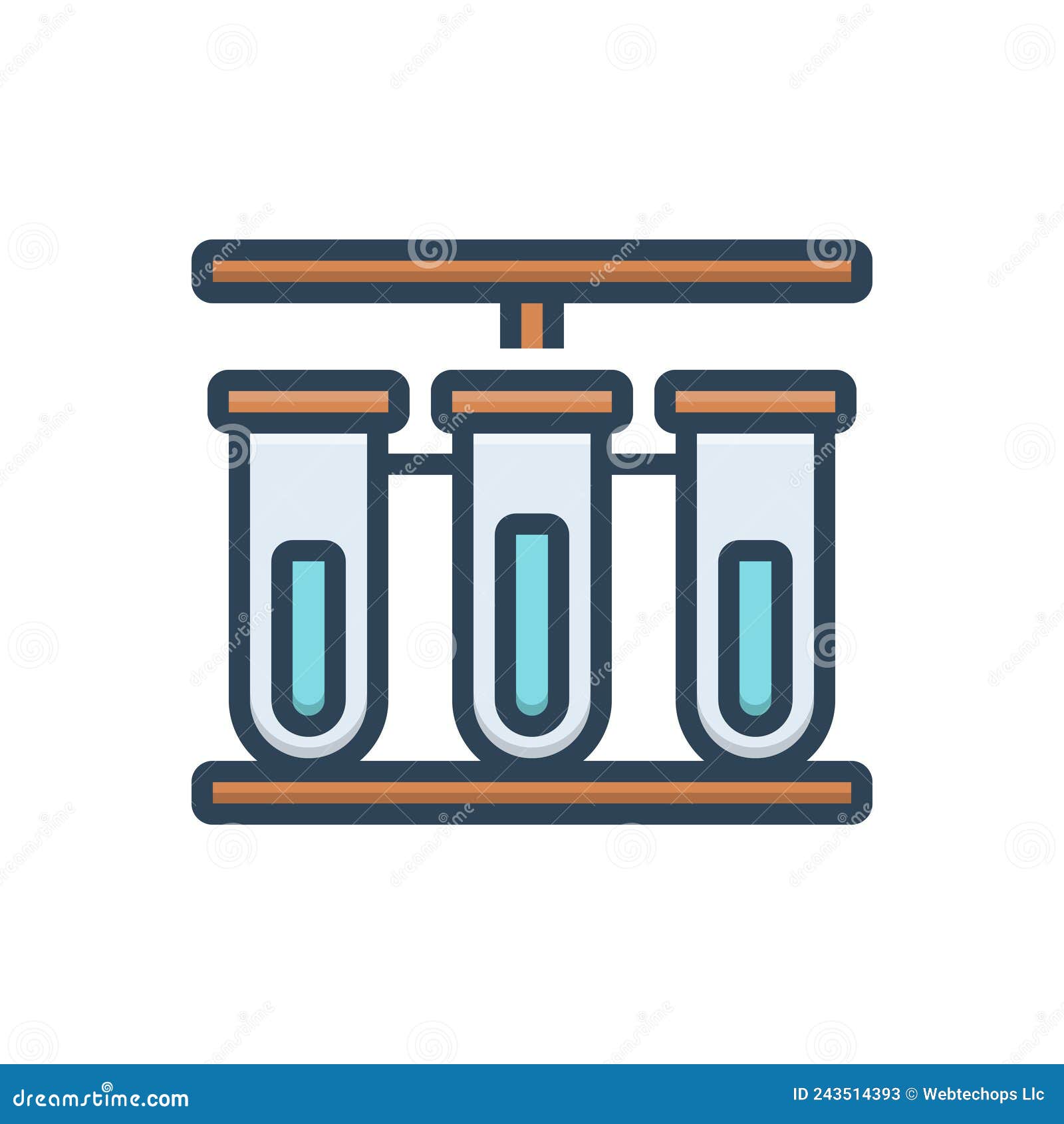 Color Illustration Icon for Sample, Specimen and Sampler Stock ...