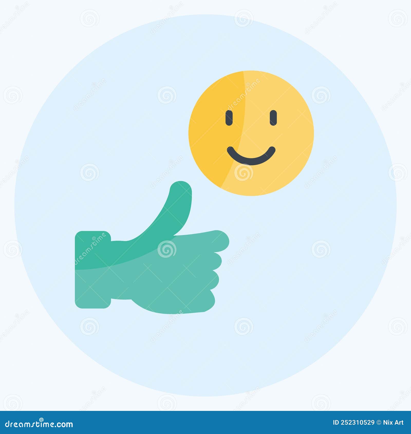 Mix Icon For Satisfaction, Gratification And Experience Vector ...