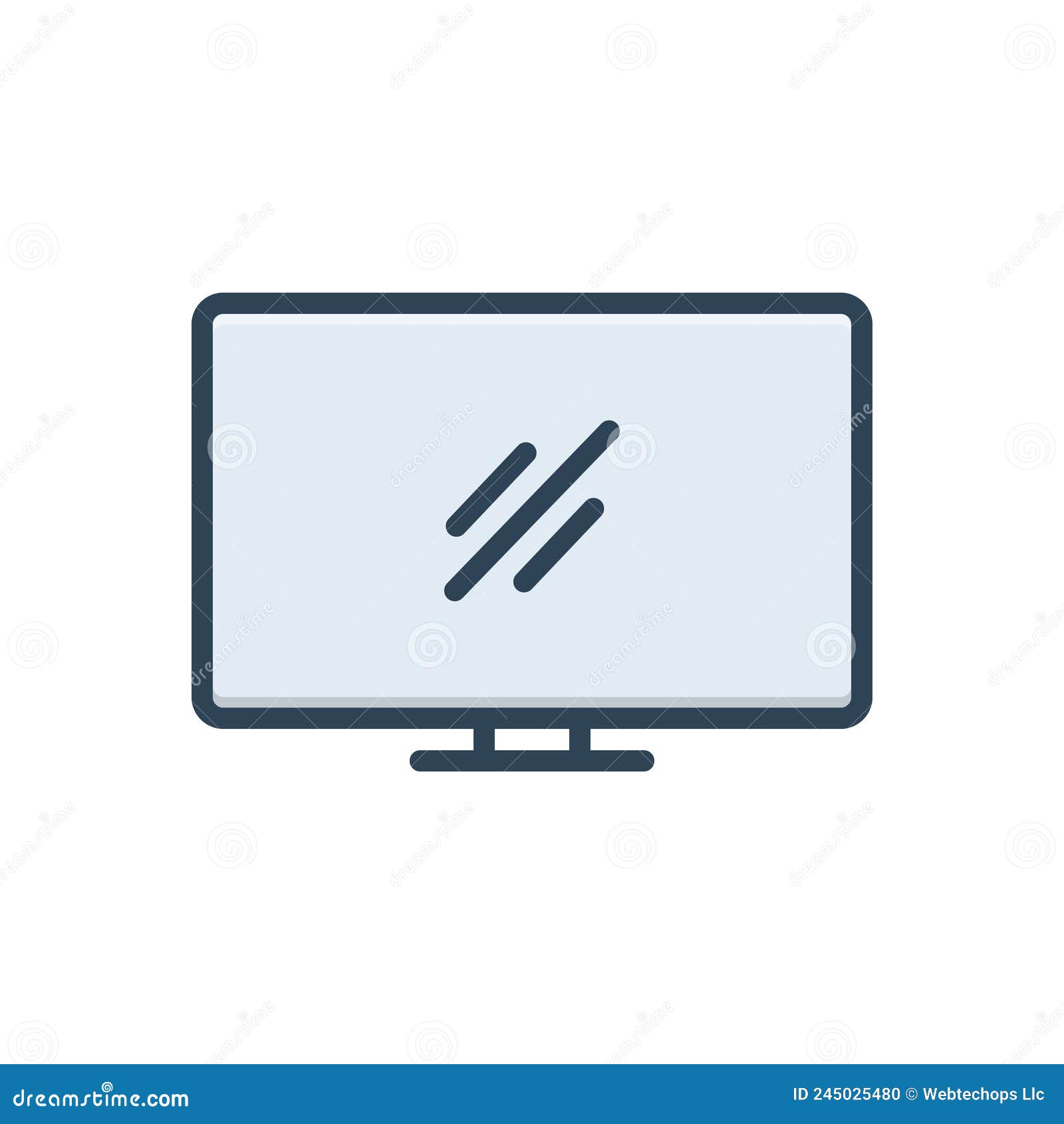 Color Illustration Icon for Screen, Digital and Computer Stock ...