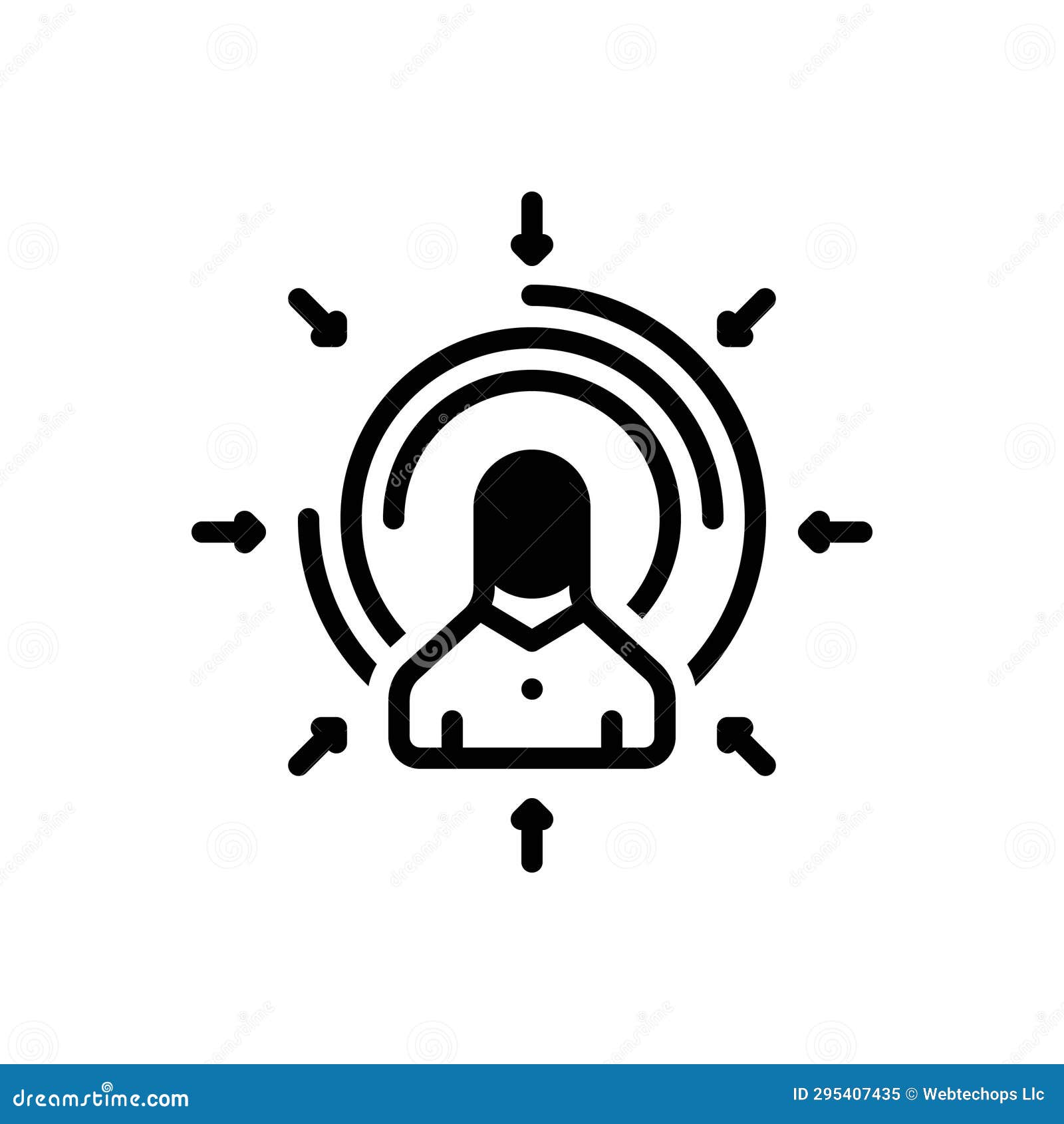 Black Solid Icon for Sense, Comprehension and Sensibility Stock ...