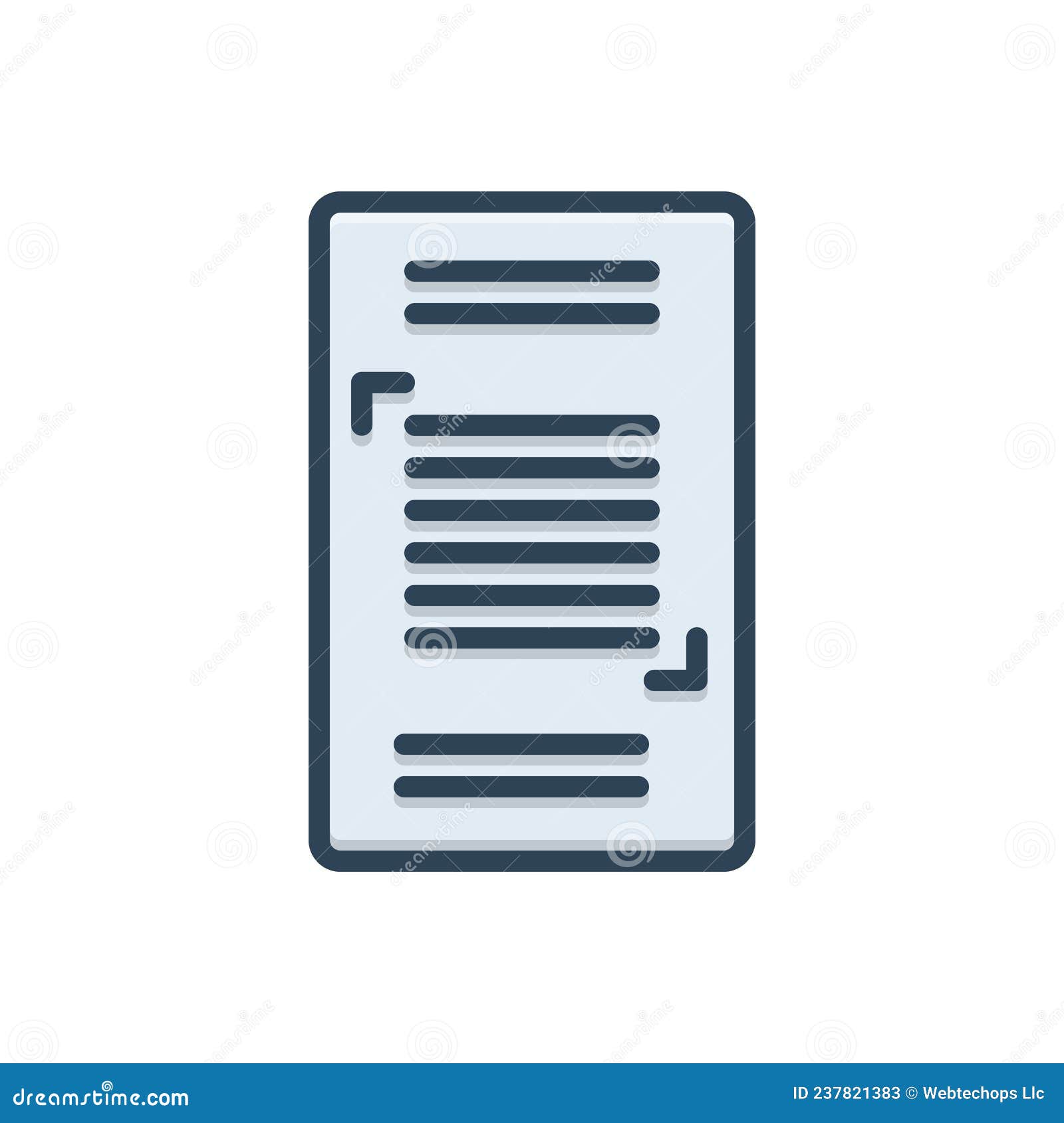 Color Illustration Icon for Sentence, Phrase and Dictum Stock ...