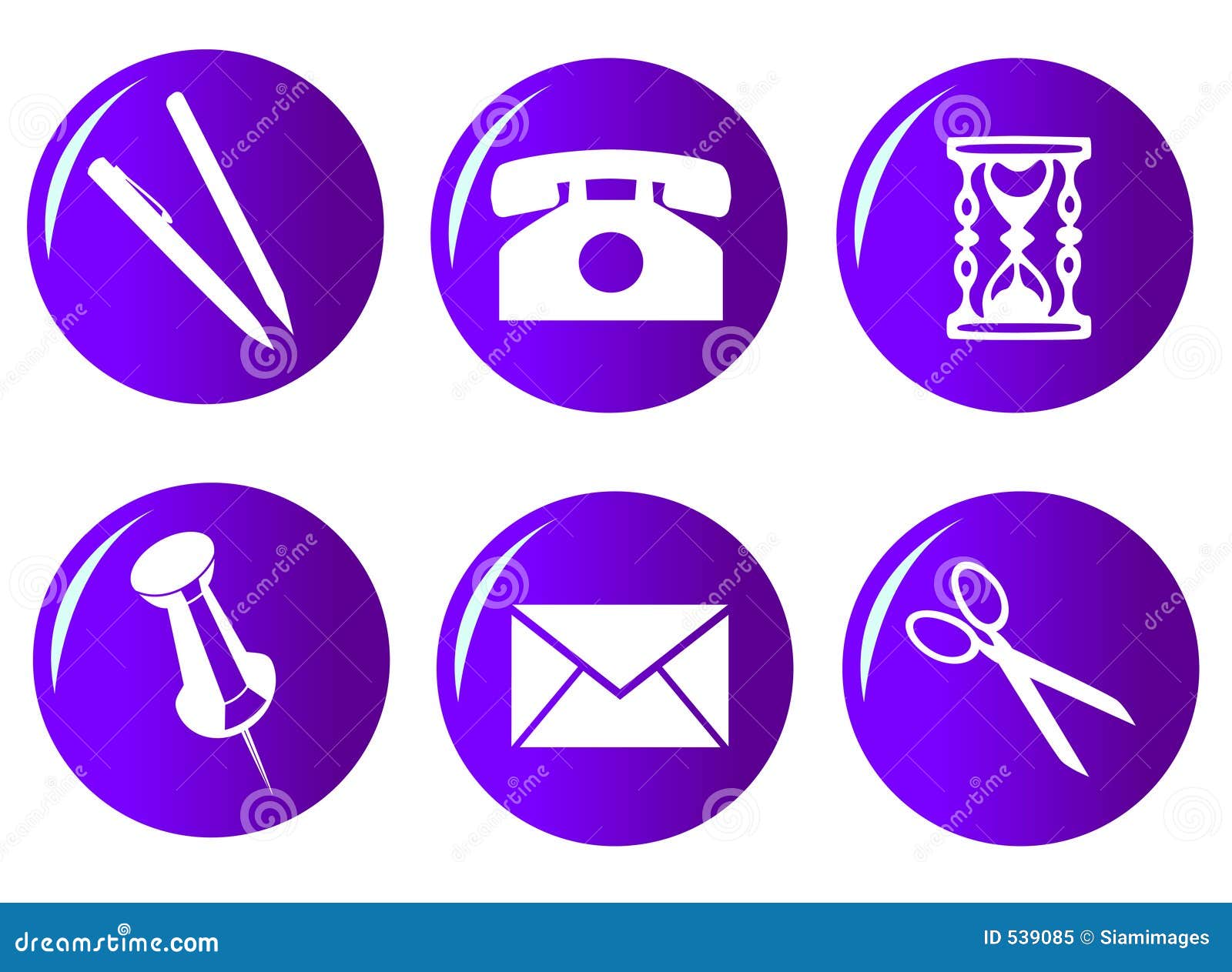 Icon set 104 stock illustration. Illustration of template - 539085