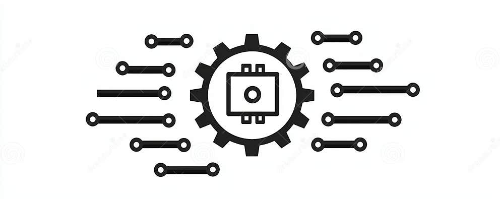 An Icon Set Designed To Represent Modern Fintech Systems in Business ...