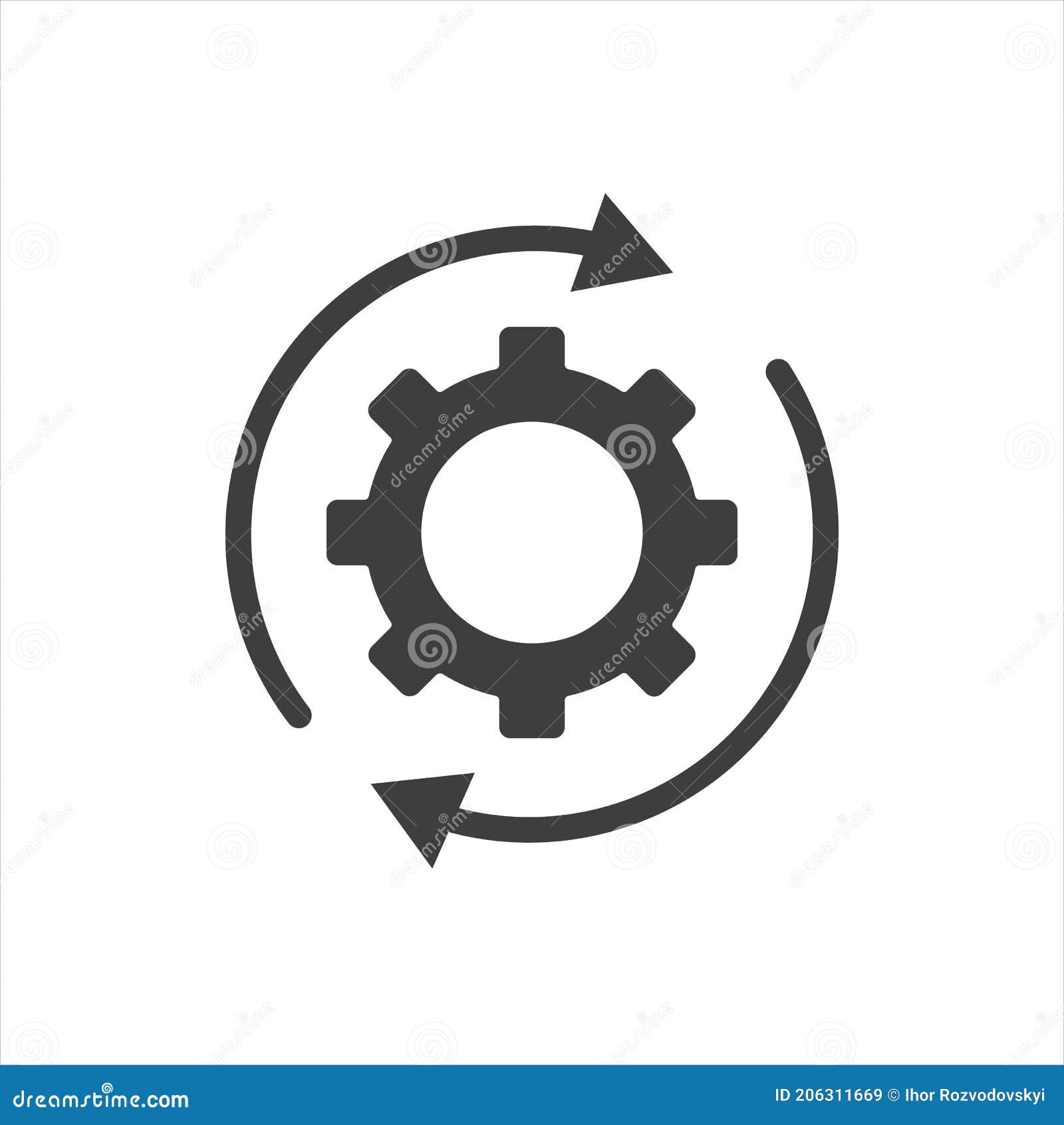 Icon Setting Parameters, Setting the Work Gear with Arrow, Fully ...