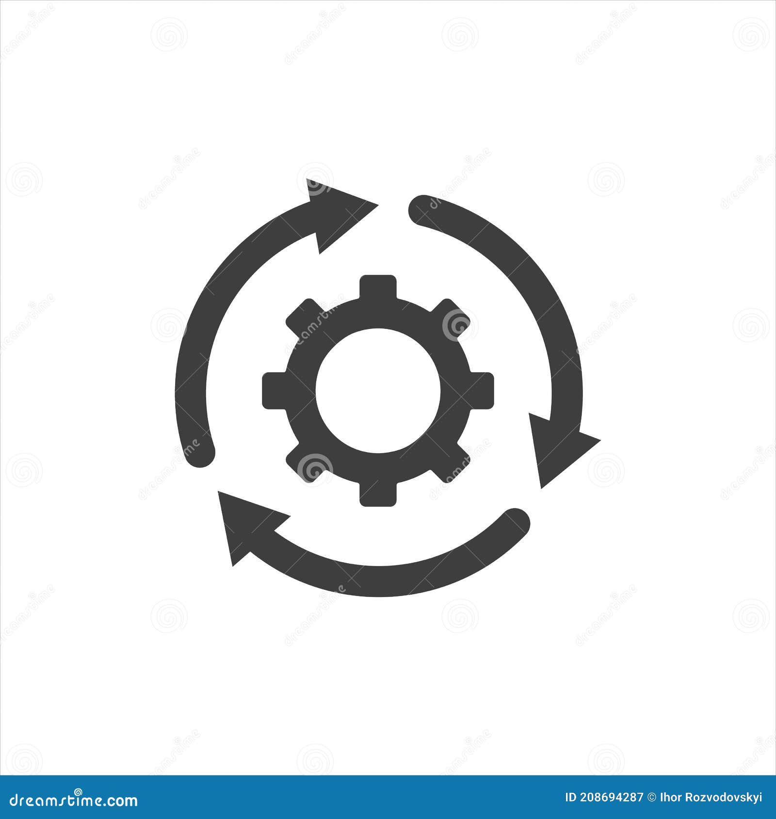 Setting Parameters, Laptop Line And Glyph Icon. Monitor And Gears ...