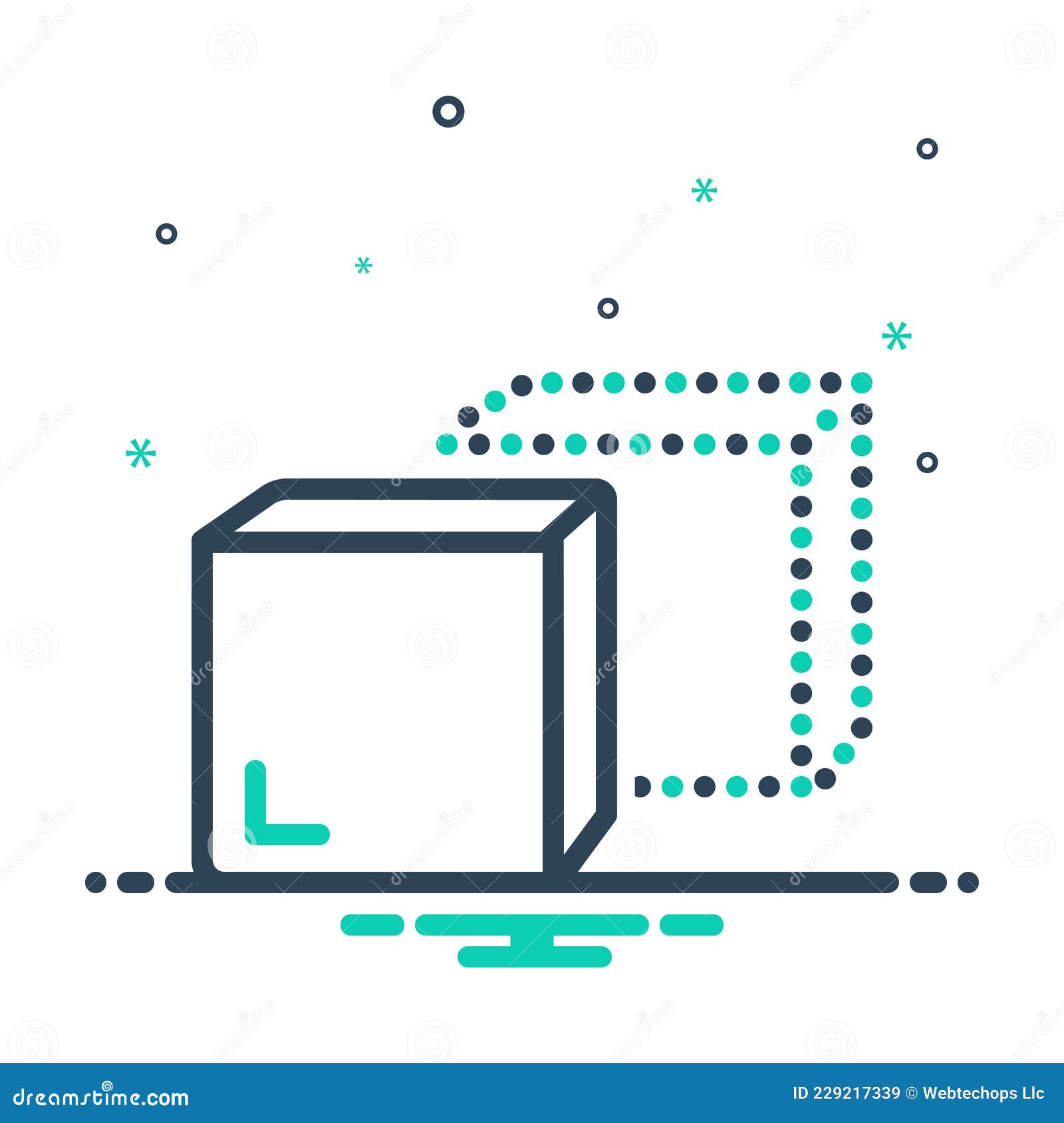 Mix Icon for Shadow, Shade and Image Stock Vector - Illustration of ...