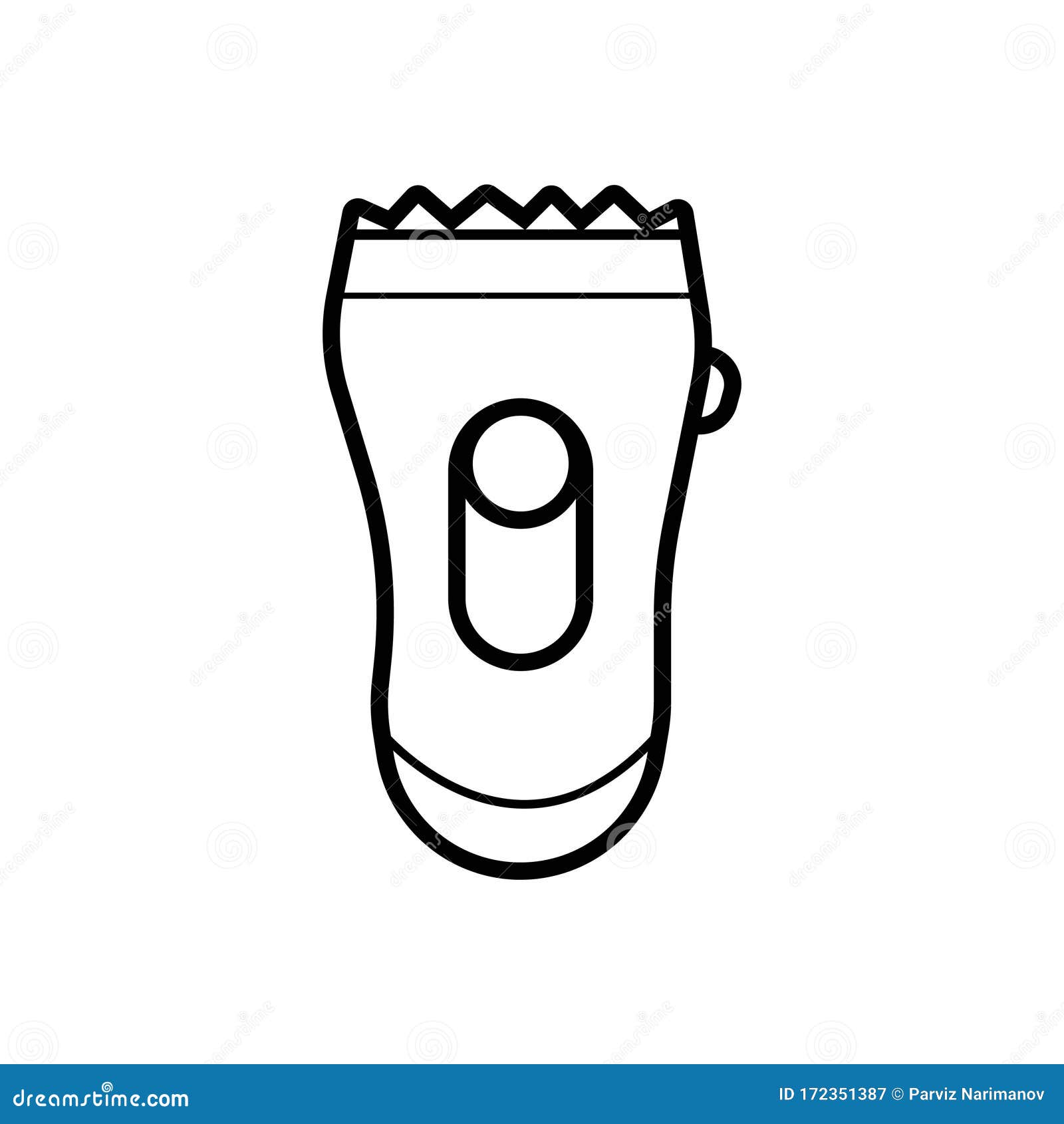 Icon of Shaving Machine Illustration Stock Vector - Illustration of ...