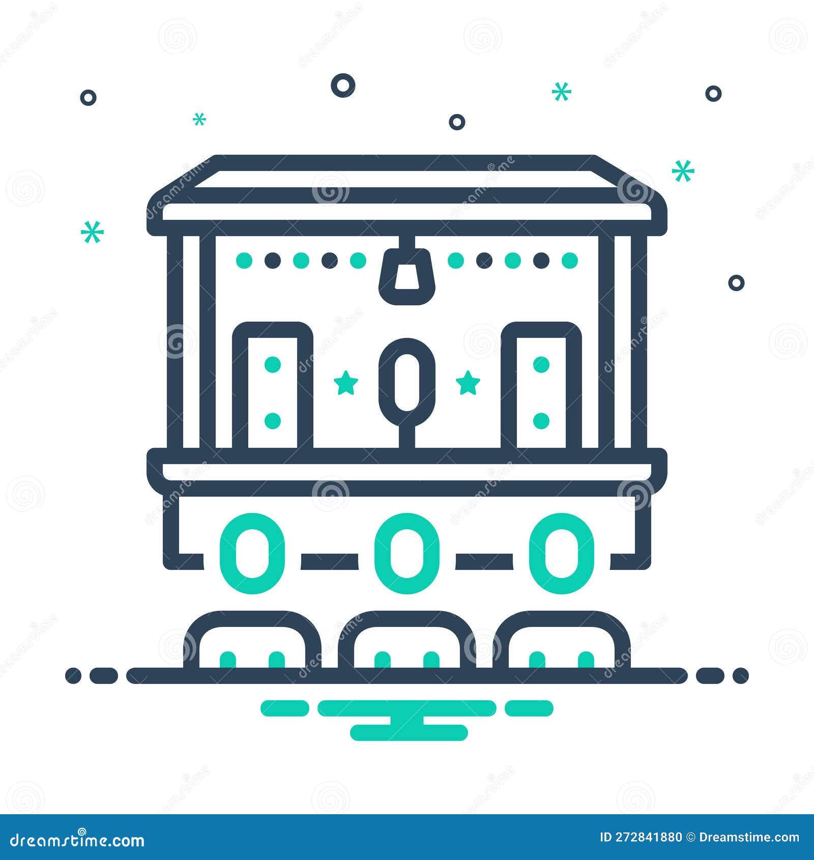 Mix Icon for Show, Appearance and Program Stock Vector - Illustration ...