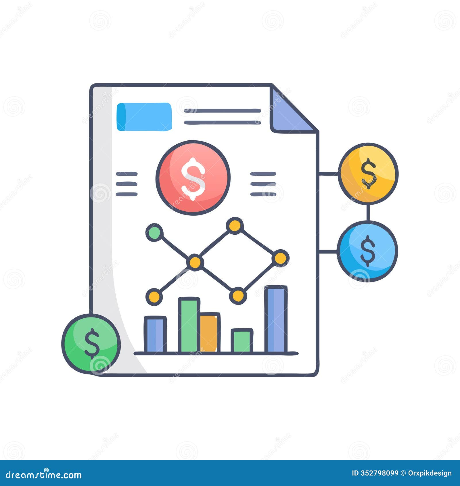 Key Cost Structure Analysis Icon Stock Vector - Illustration of growth ...