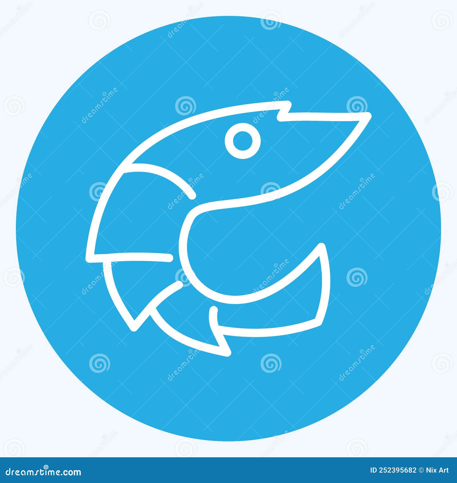 Icon Shrimp. Suitable for Meat. Blue Eyes Style. Simple Design Editable ...