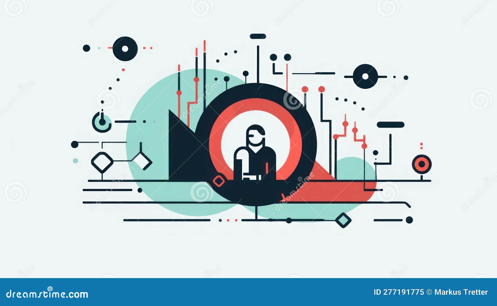 A Fraud Detection Icon Representing The Use Of Data Analysis To ...
