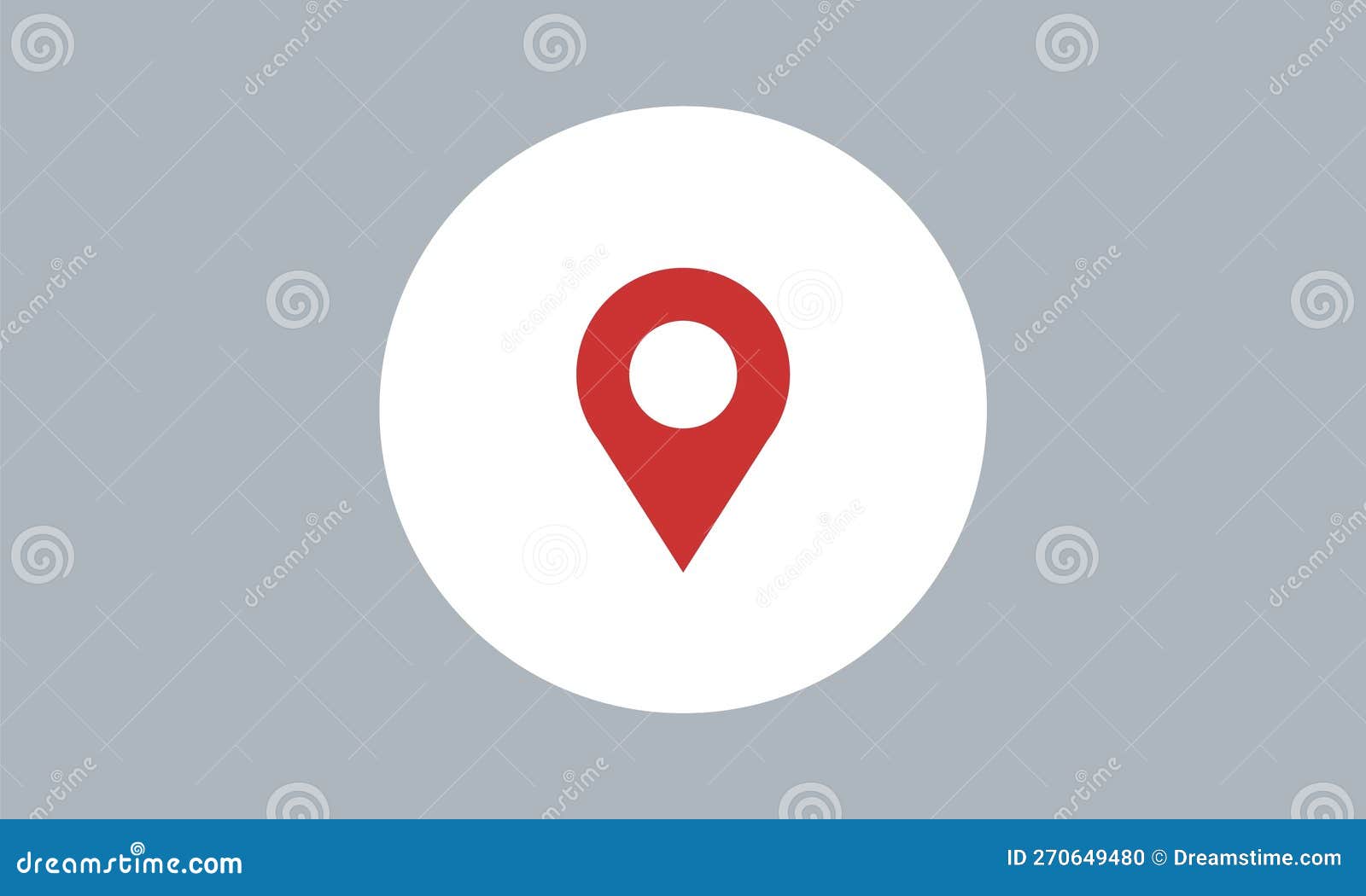 Icon Simple Pin, Logo Point Location, Vector Illustration Symbol Design ...