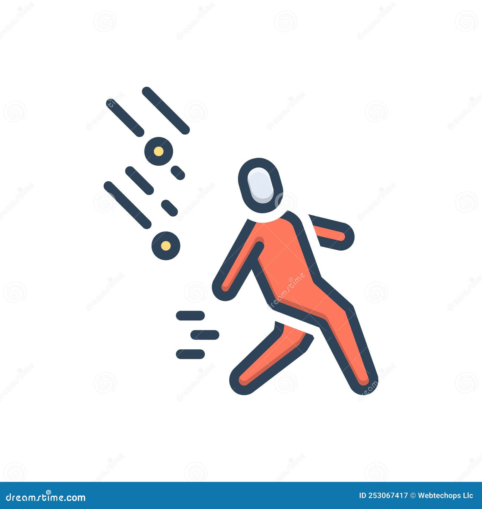 Color Illustration Icon for Situation, Condition and Position Stock ...