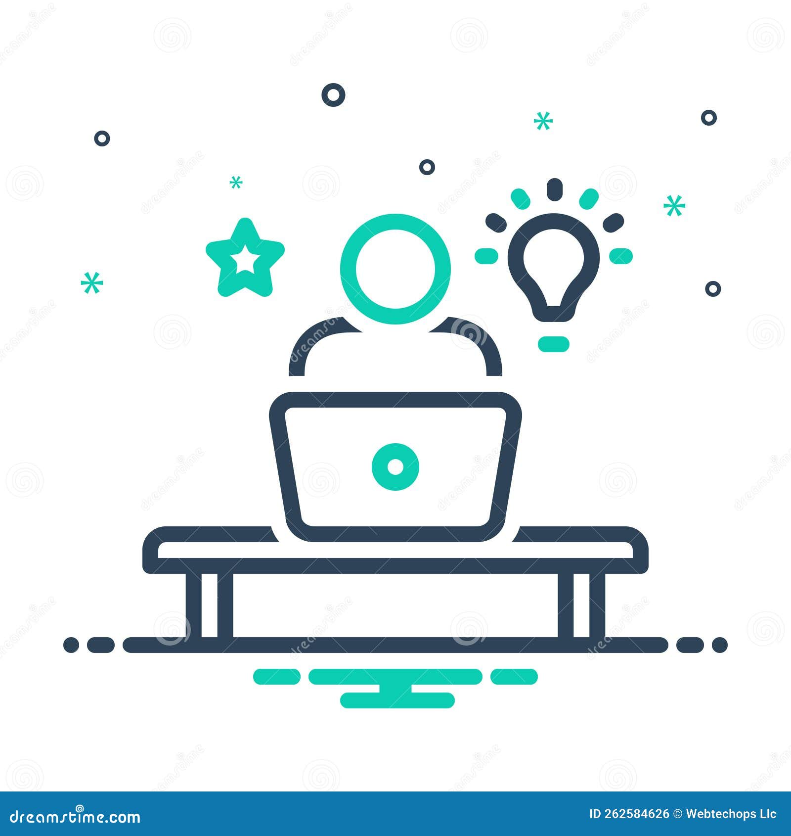 Mix Icon for Skill, Ability and Talent Stock Vector - Illustration of ...