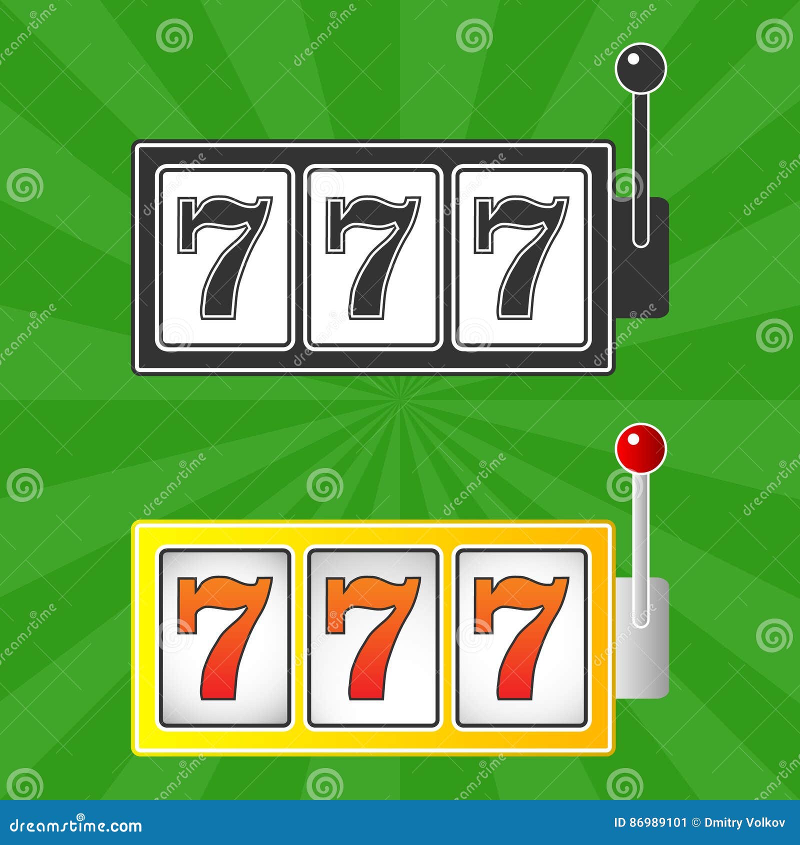 Icon slot machine stock illustration. Illustration of icon - 86989101