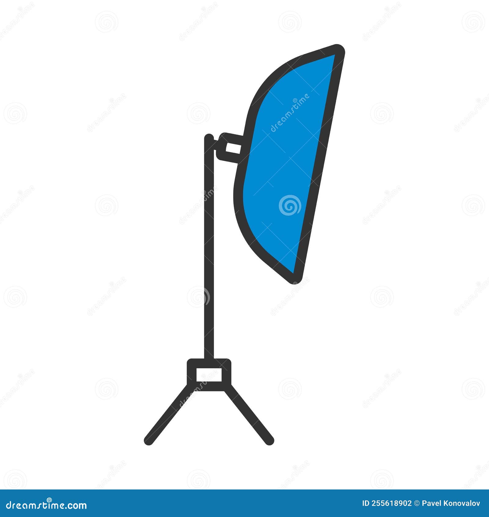 Icon of Softbox Light stock vector. Illustration of sign - 255618902