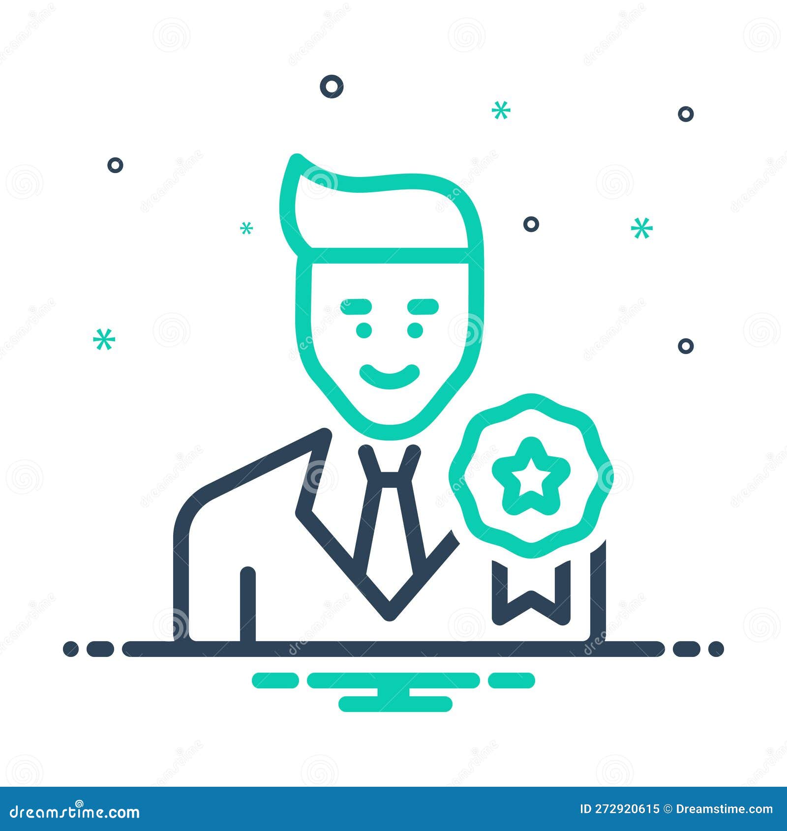 Mix Icon for Special, Different from All and Unique Stock Vector ...