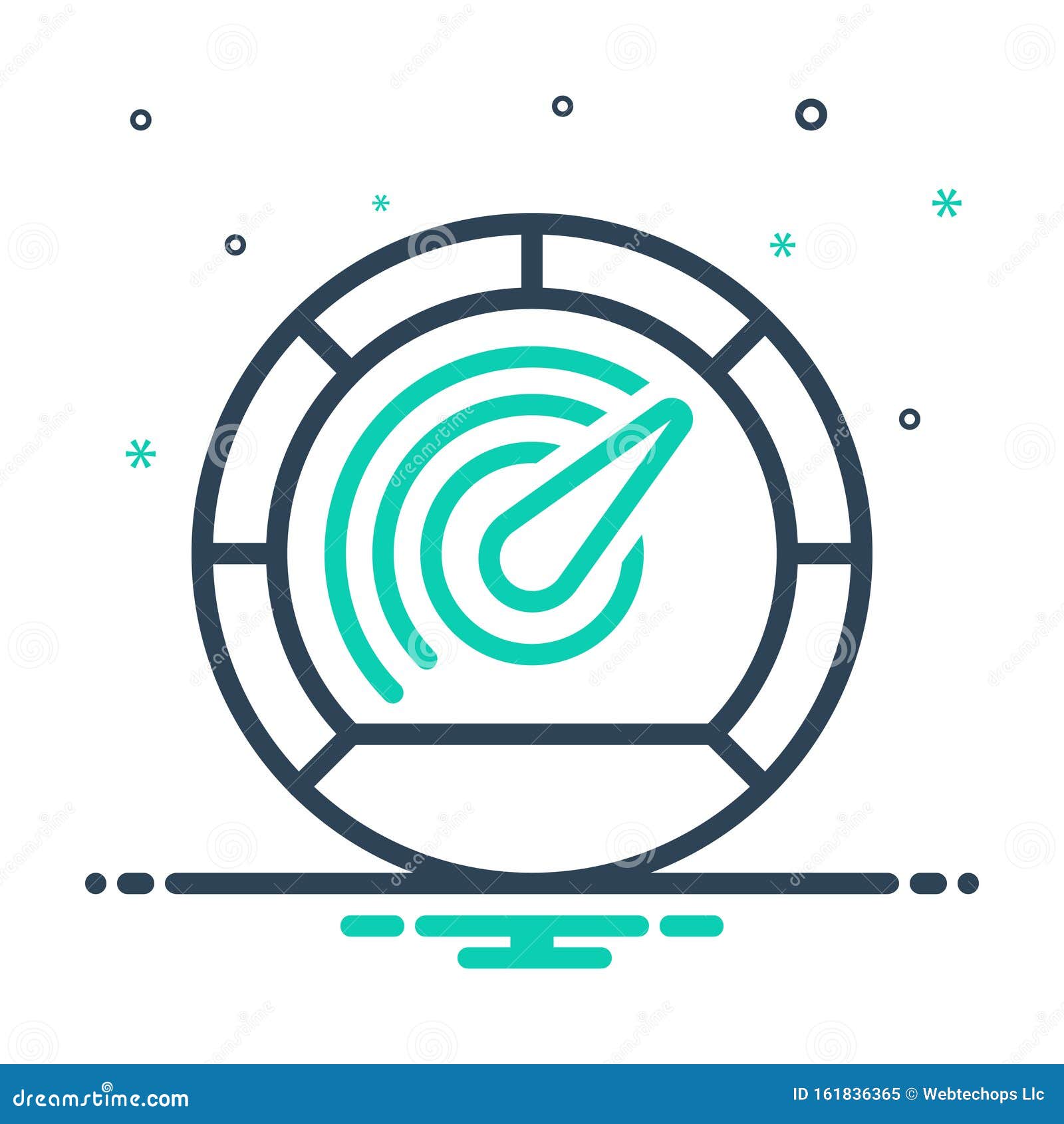 Speedometer, Barometer, Fuel And Petrol Gauge Logo Set. Dial Indicator ...