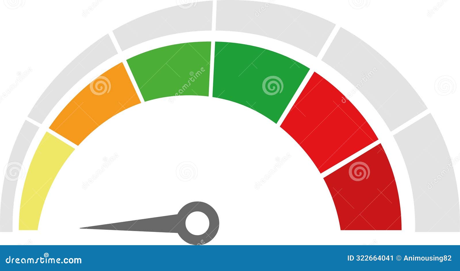 Icon speedometer cartoon stock vector. Illustration of interface ...