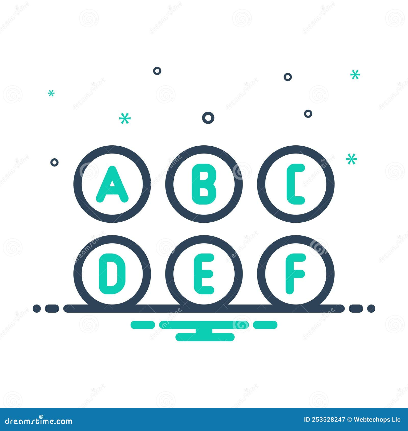 Spelling Alphabet, Commonly Known As NATO Phonetic Alphabet Vector ...