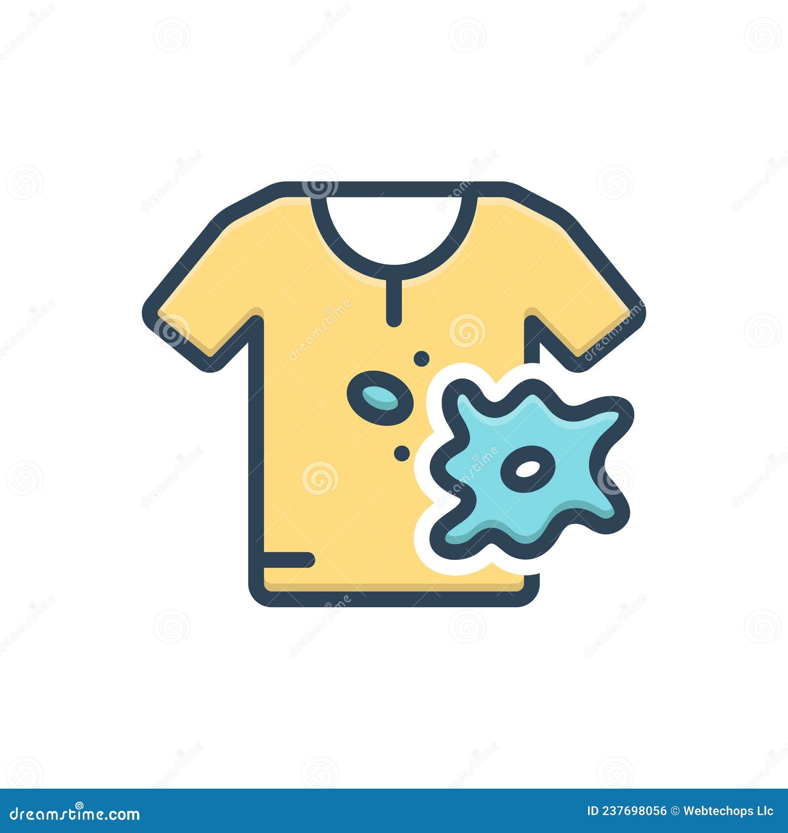 Color Illustration Icon for Spot, Spatter and Bespatter Stock ...