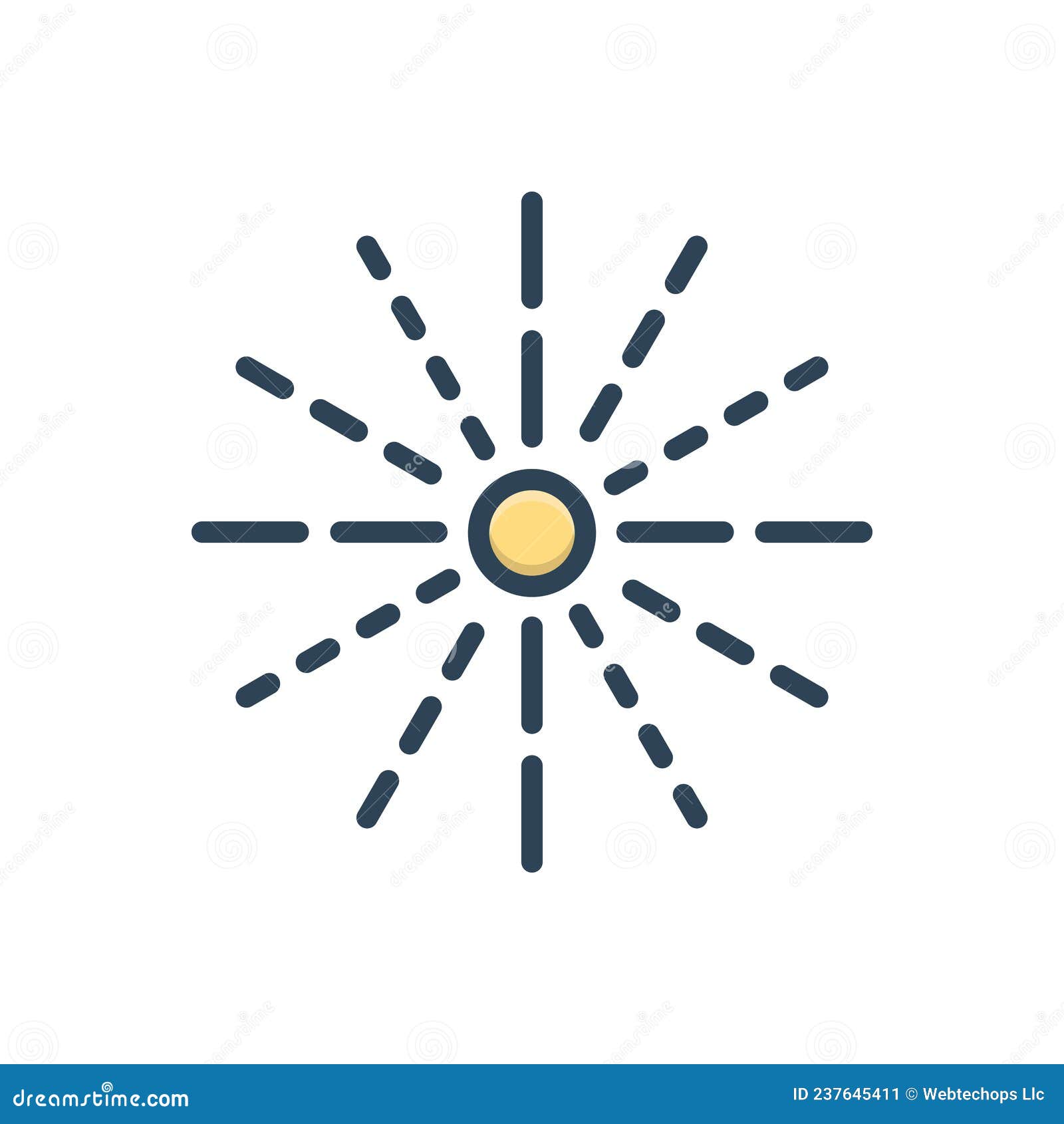 Color Illustration Icon for Spread, Proliferation and Dissemination ...