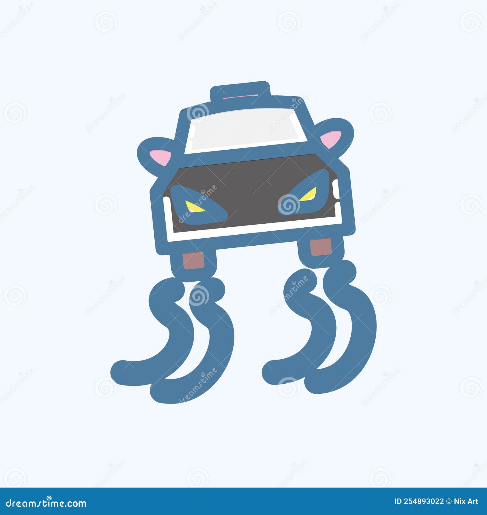 Icon Stability Control. Suitable for Automotive Symbol. Doodle Style ...