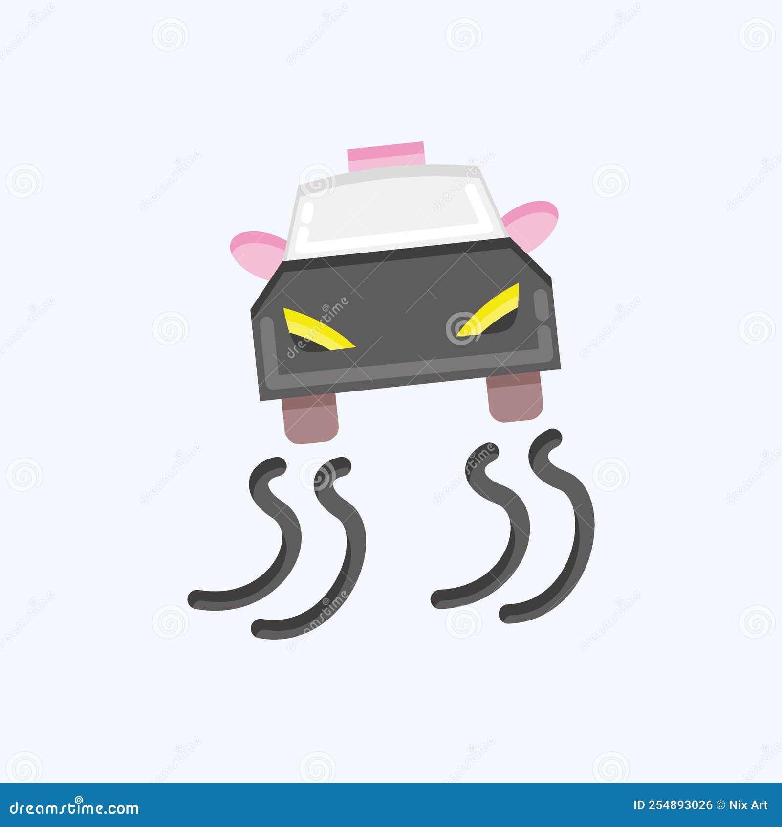 Icon Stability Control. Suitable for Automotive Symbol. Flat Style ...