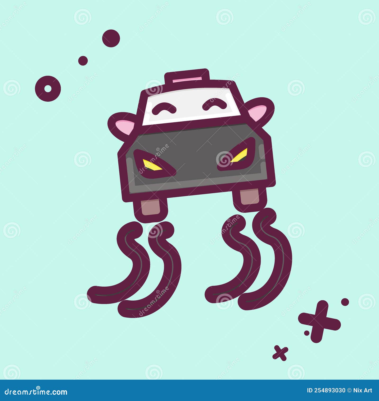 Icon Stability Control. Suitable for Automotive Symbol. MBE Style ...