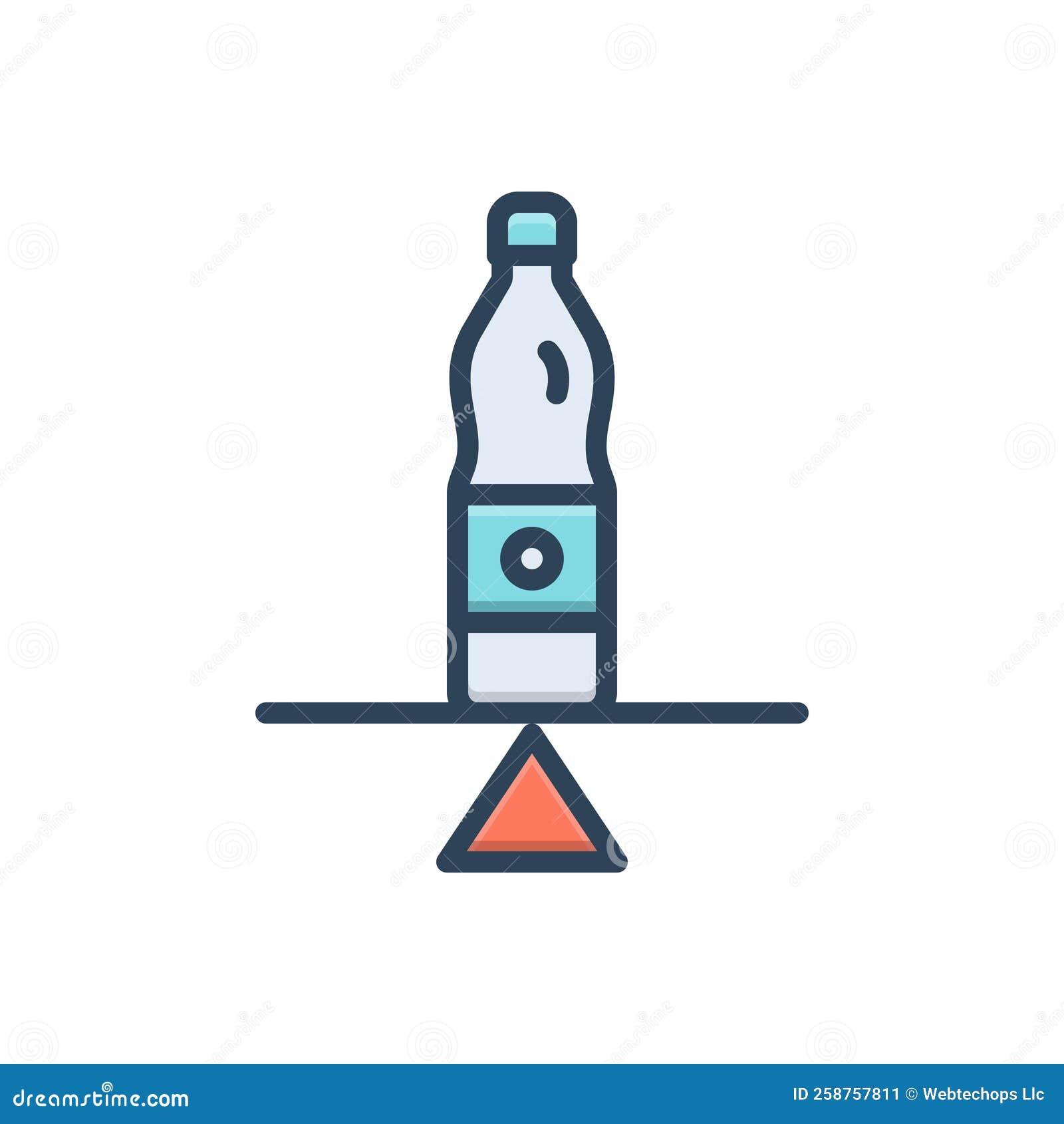 Color Illustration Icon for Stable, Bottle and Static Stock Vector ...