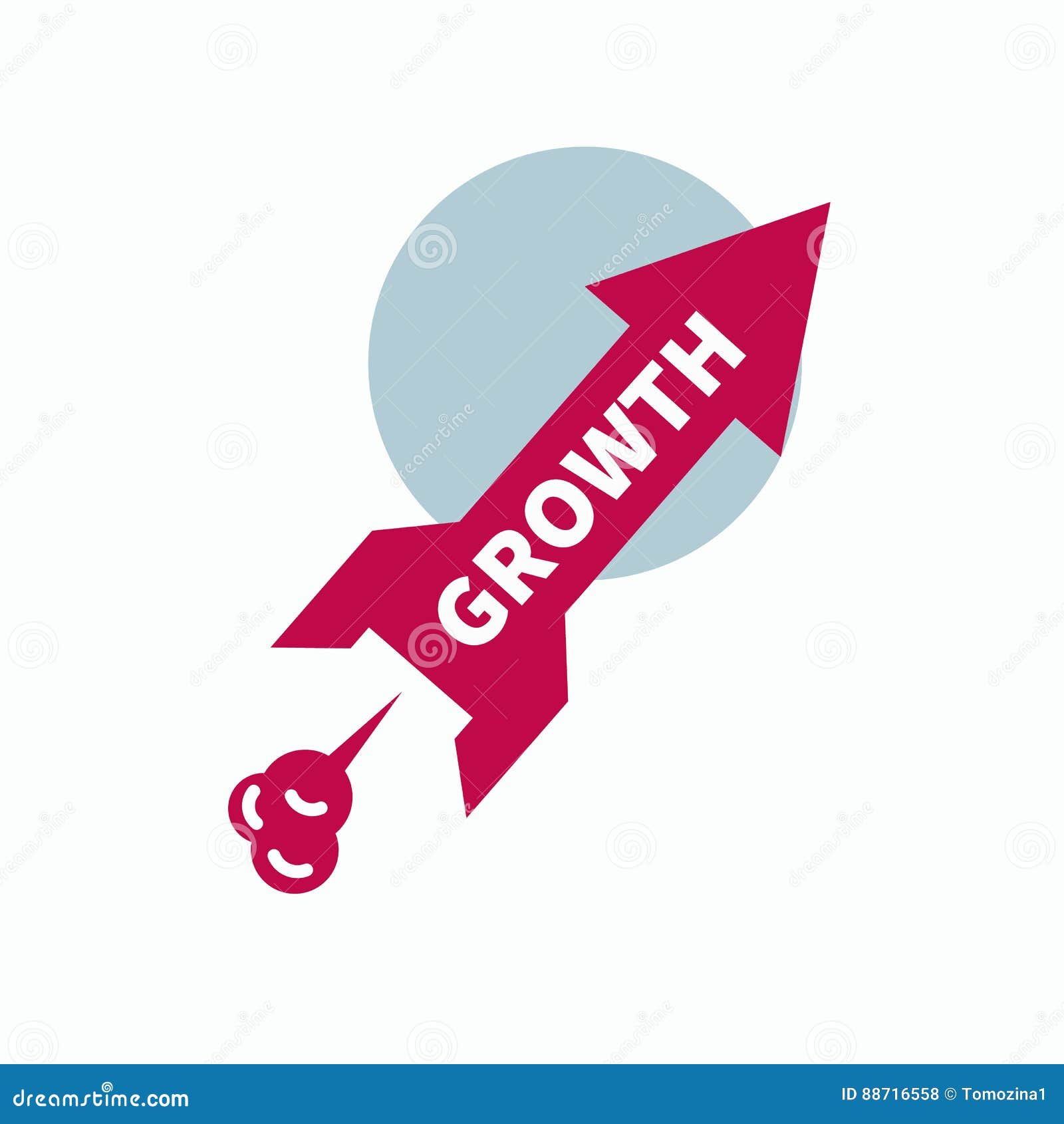 Icon start up, growth stock vector. Illustration of progress - 88716558