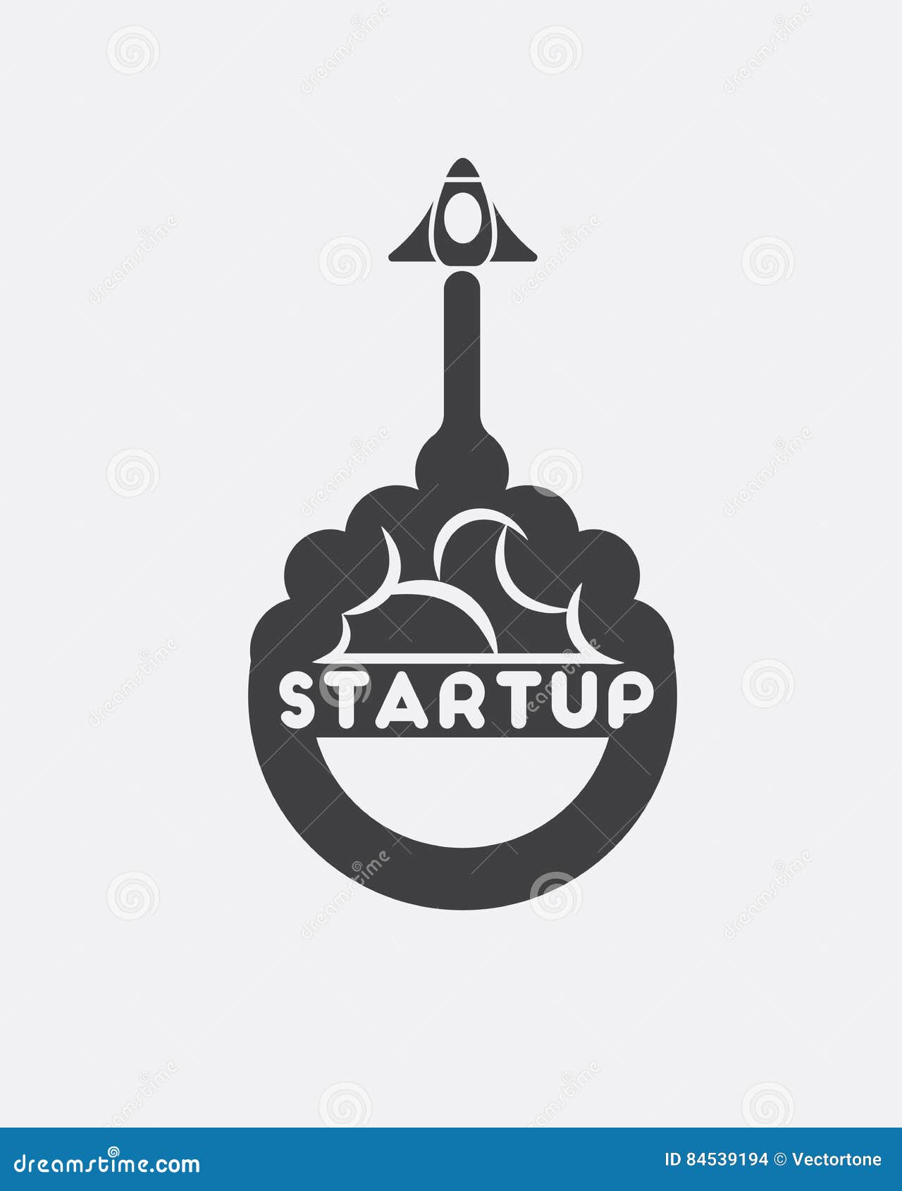 Icon of startup logo. stock vector. Illustration of innovation - 84539194