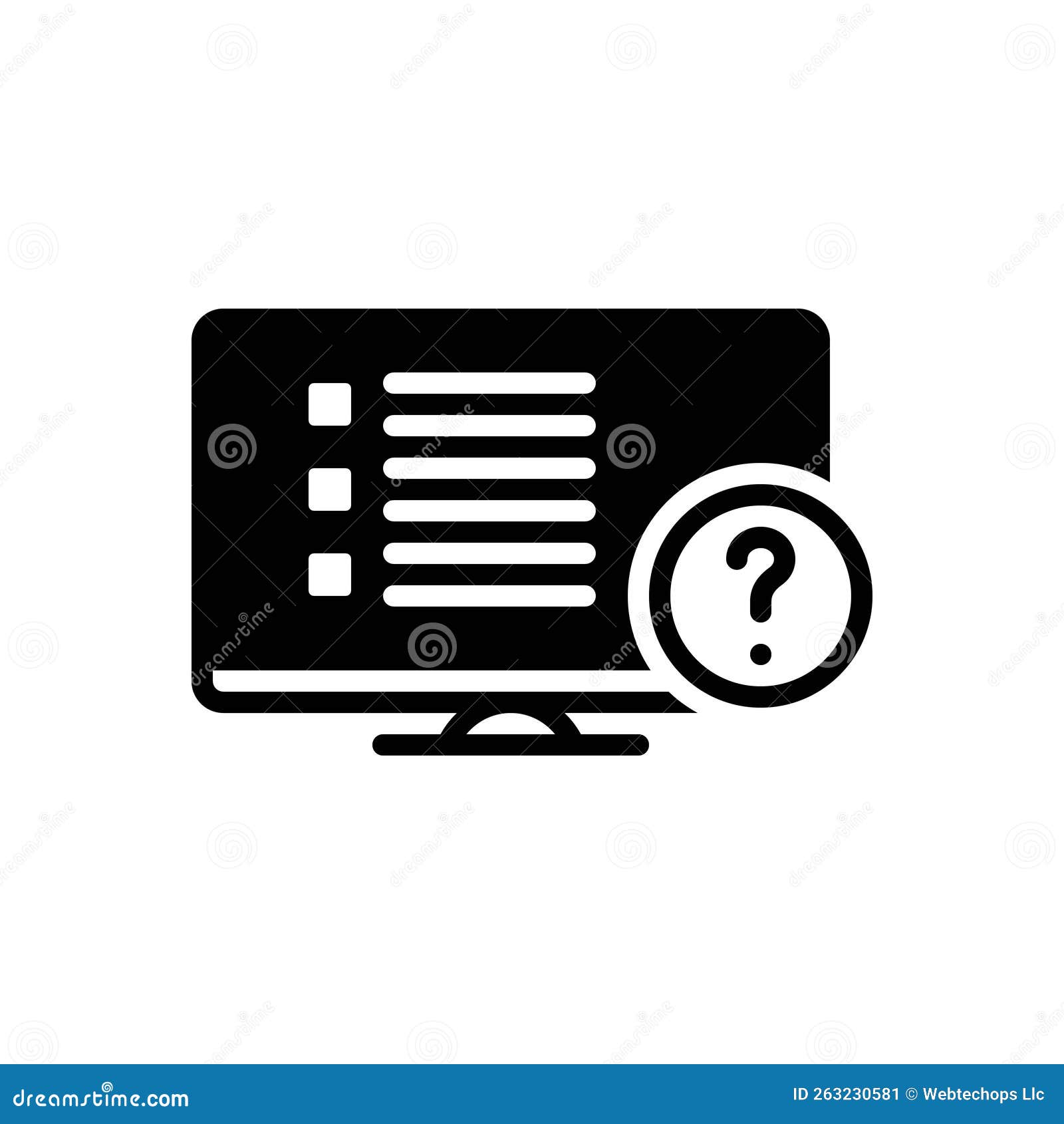 Black Solid Icon for Status, Project and Application Stock Vector ...