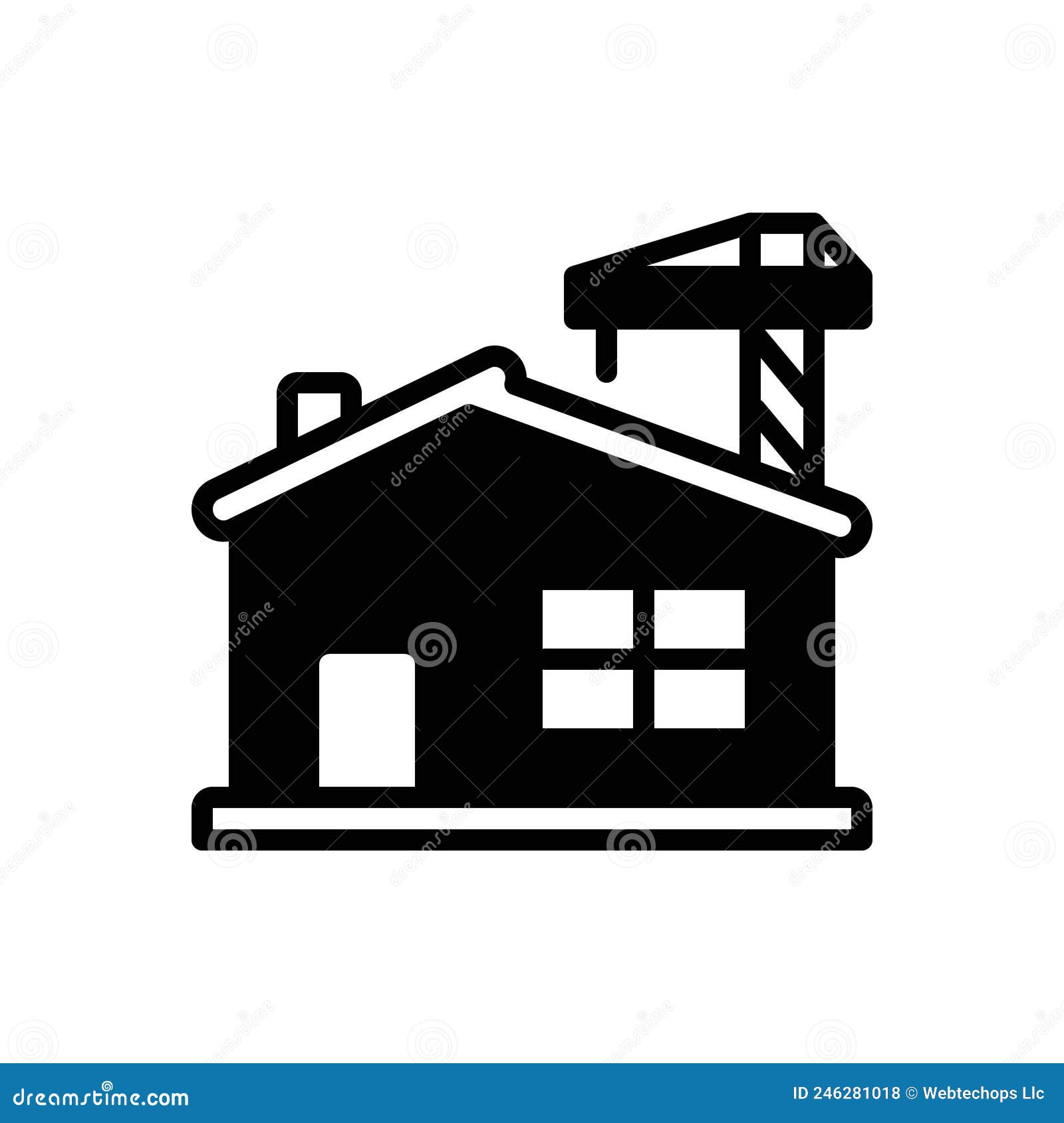 Black Solid Icon for Structural, Anatomical and Architectural Stock ...