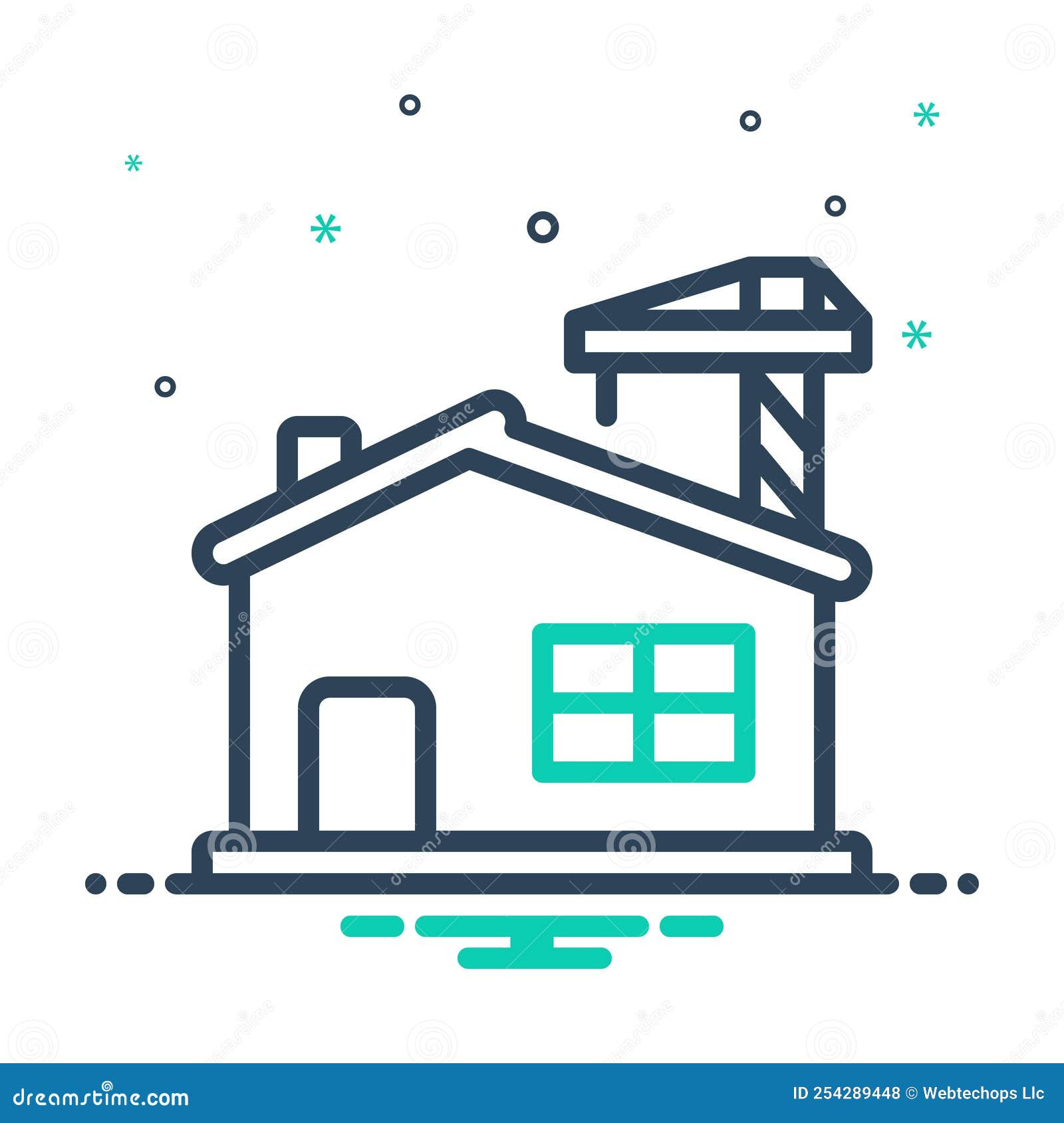 Mix Icon for Structural, Anatomical and Constructive Stock Vector ...