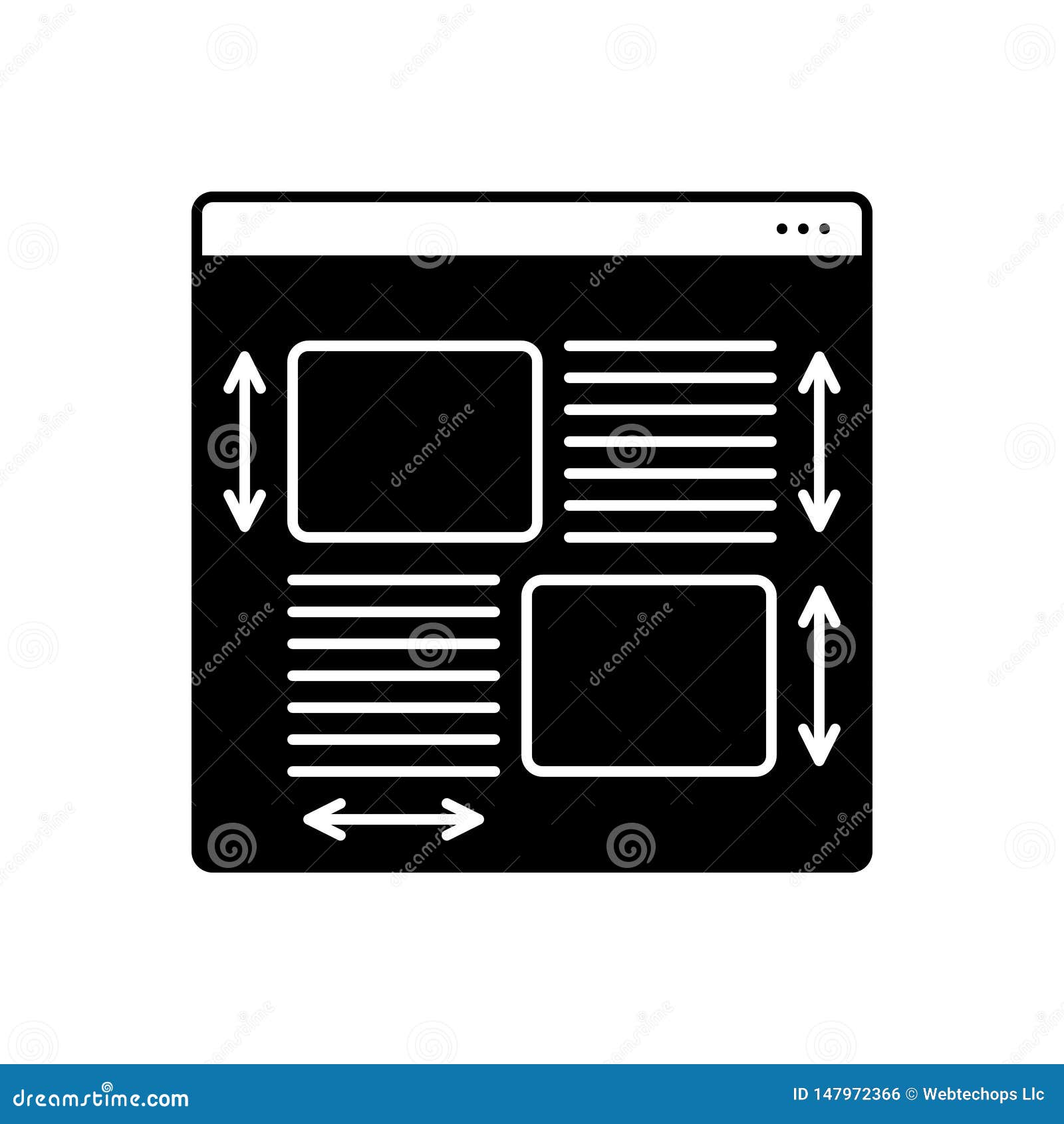 Black Solid Icon for Style, Guide and Banner Stock Vector ...