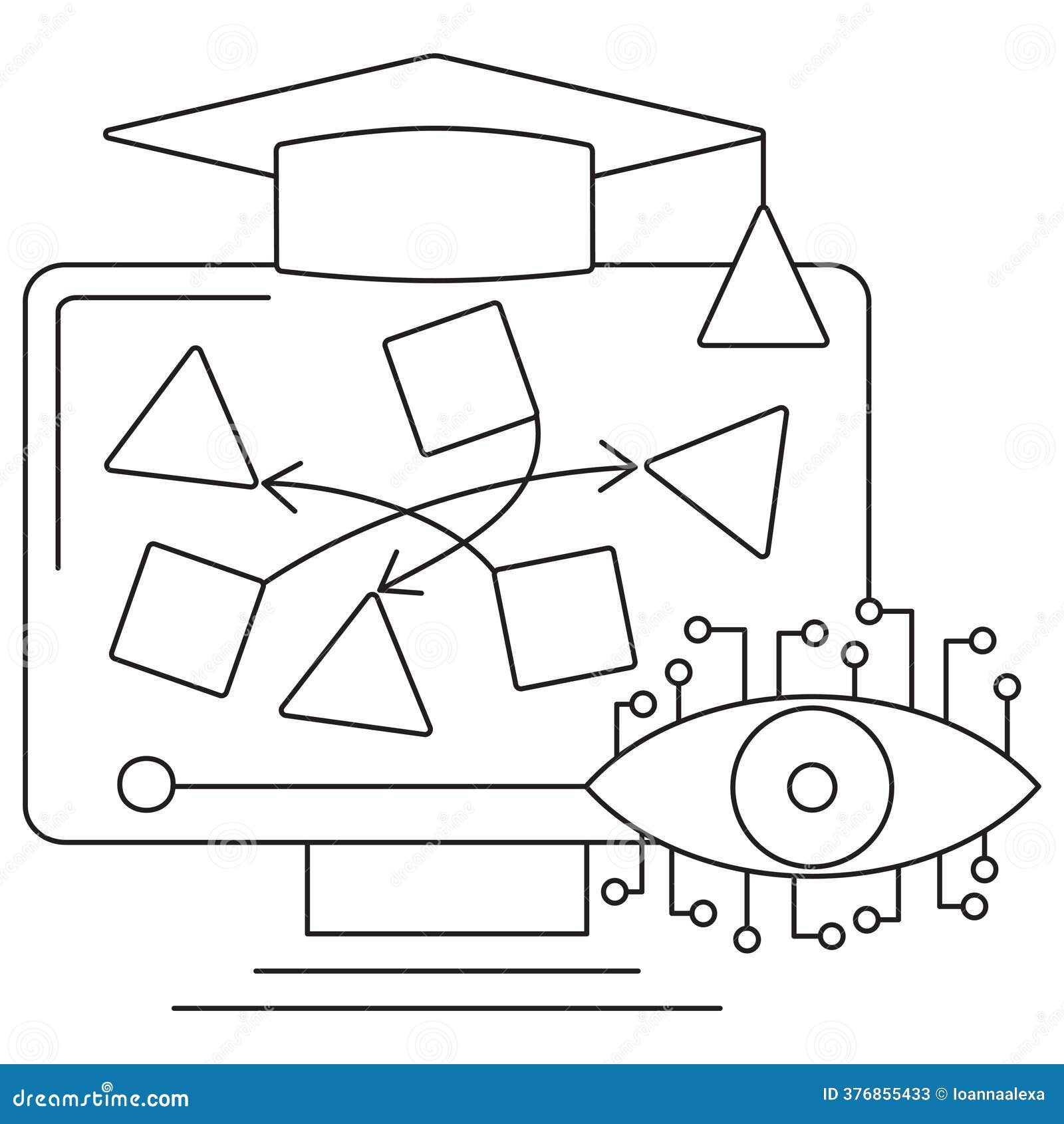 Supervised Learning AI Artificial Intelligence Data Machine Analysis Algorithm Learn System ...