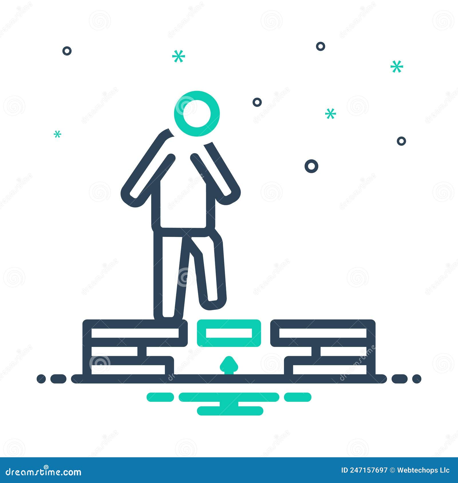 Mix Icon for Support, Recourse and Anchor Stock Vector - Illustration ...