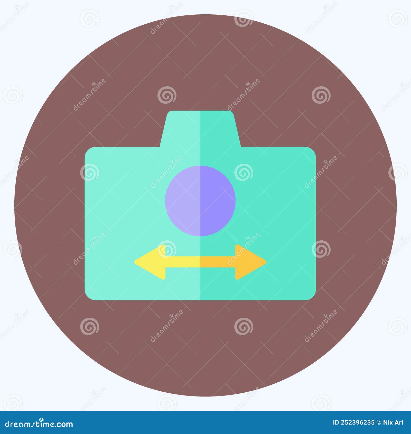 Icon Switch Camera. Suitable for Photo Editing Symbol. Flat Style ...
