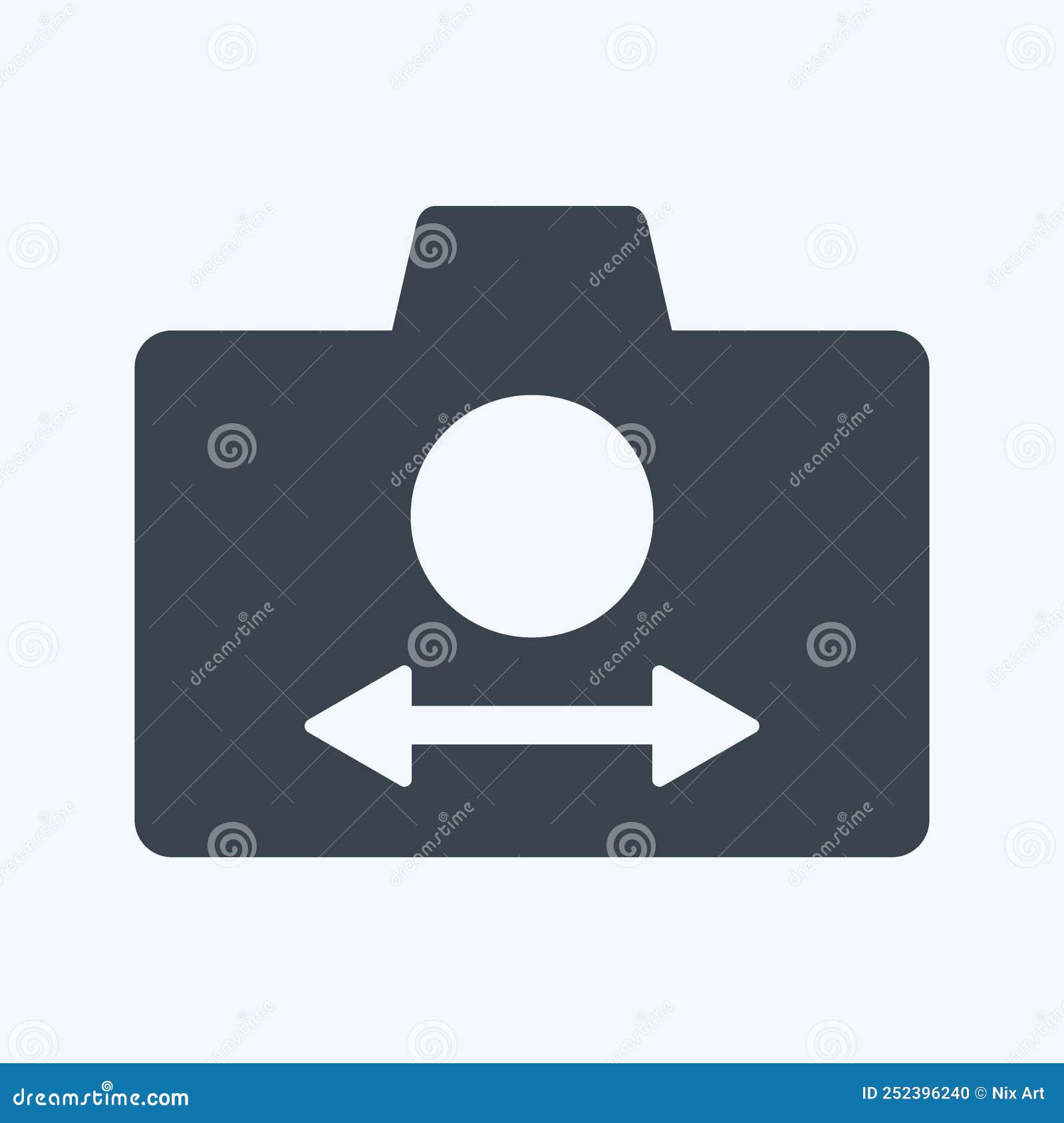 Icon Switch Camera. Suitable for Photo Editing Symbol. Glyph Style ...
