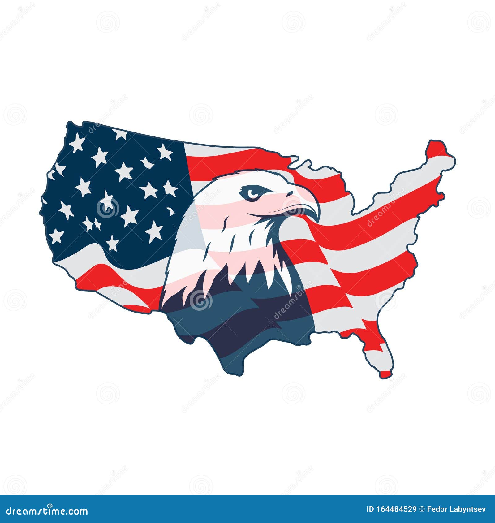 Icon Symbol Northern America Vector Illustration Stock Vector ...