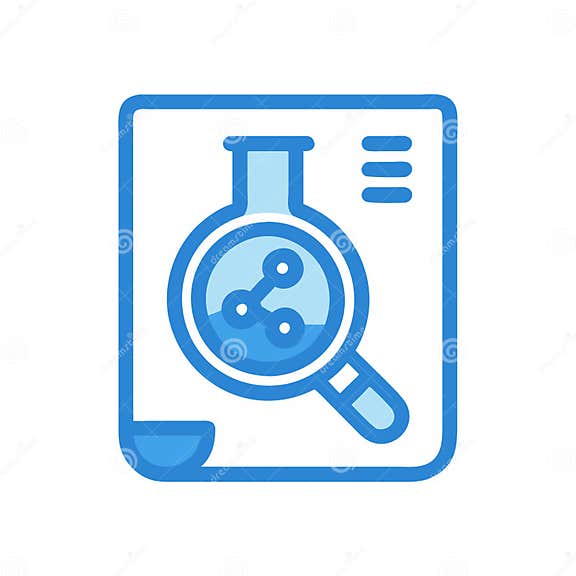 Icon for Symbols in Research Stock Vector - Illustration of university ...