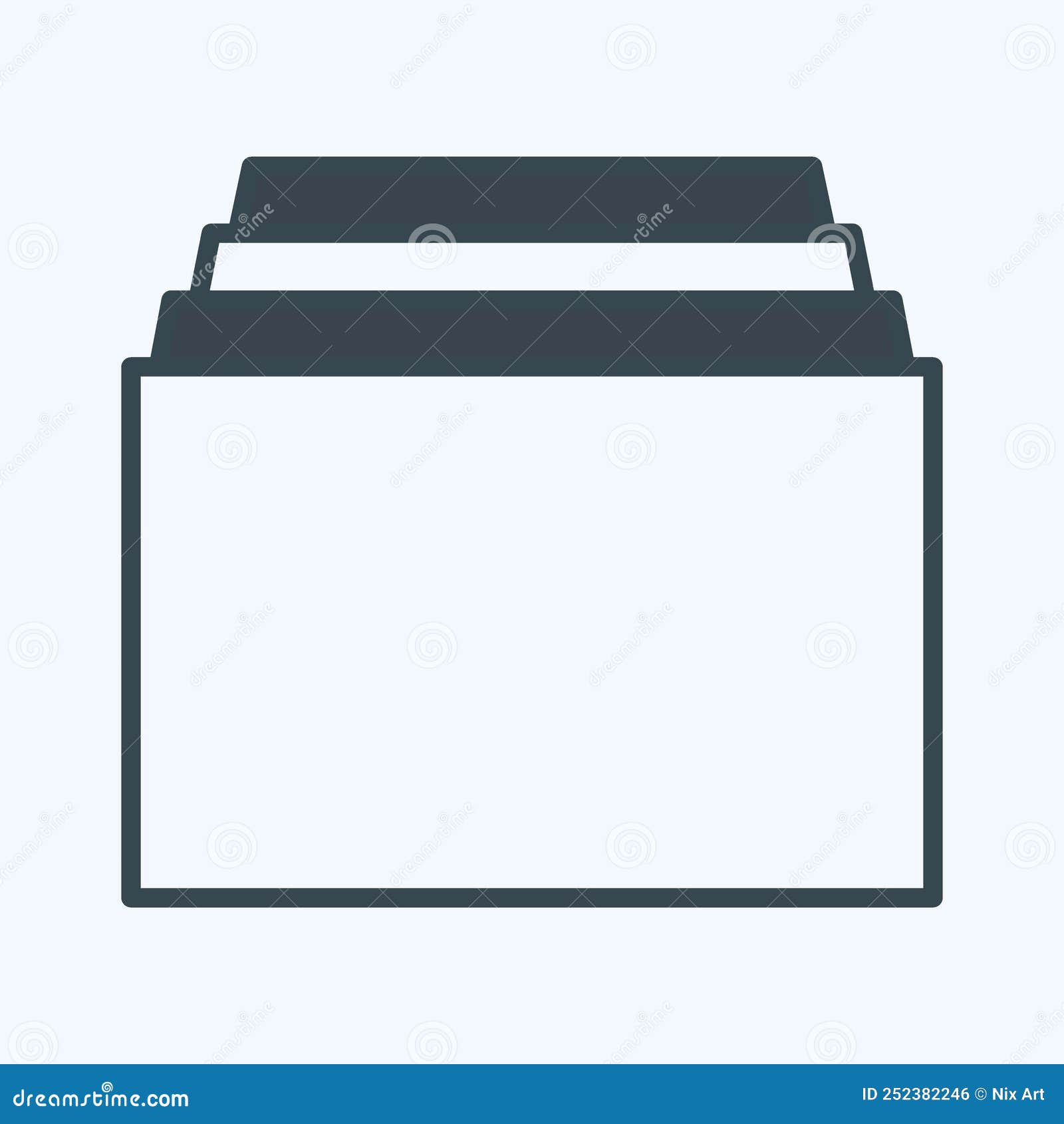 Icon Tabs. Suitable for Web Interface Symbol. Glyph Style. Simple ...