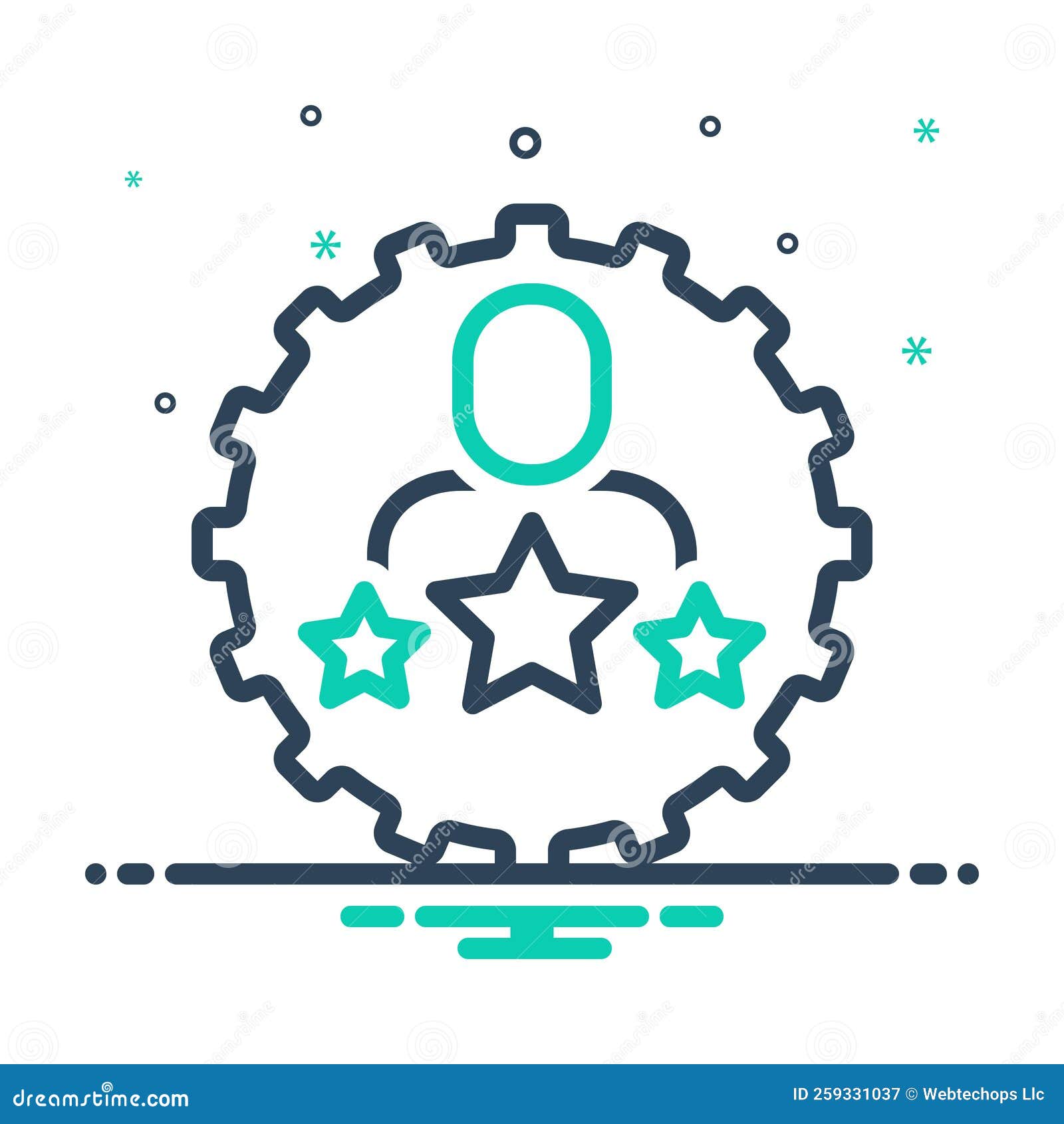 Talent And Aptitude Line Icons Collection. Potential, Skill, Natural ...